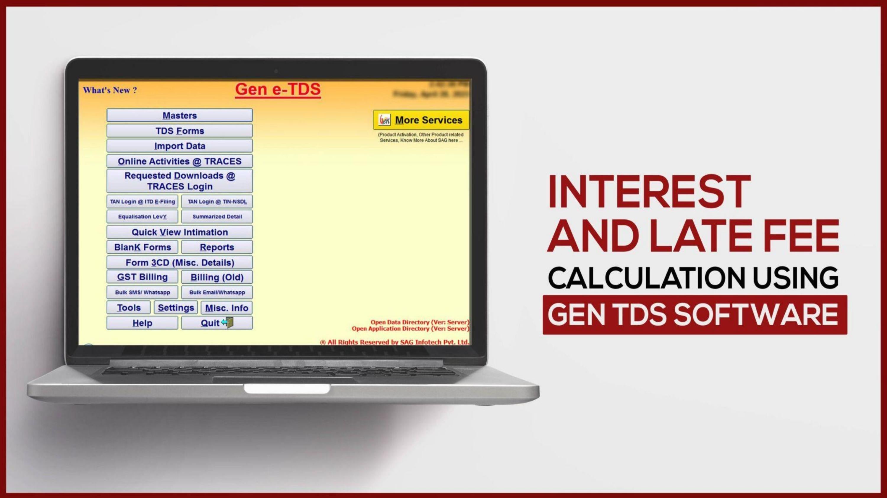How to Easily Calculate Interest & Late Fees By Gen-TDS Software by ...