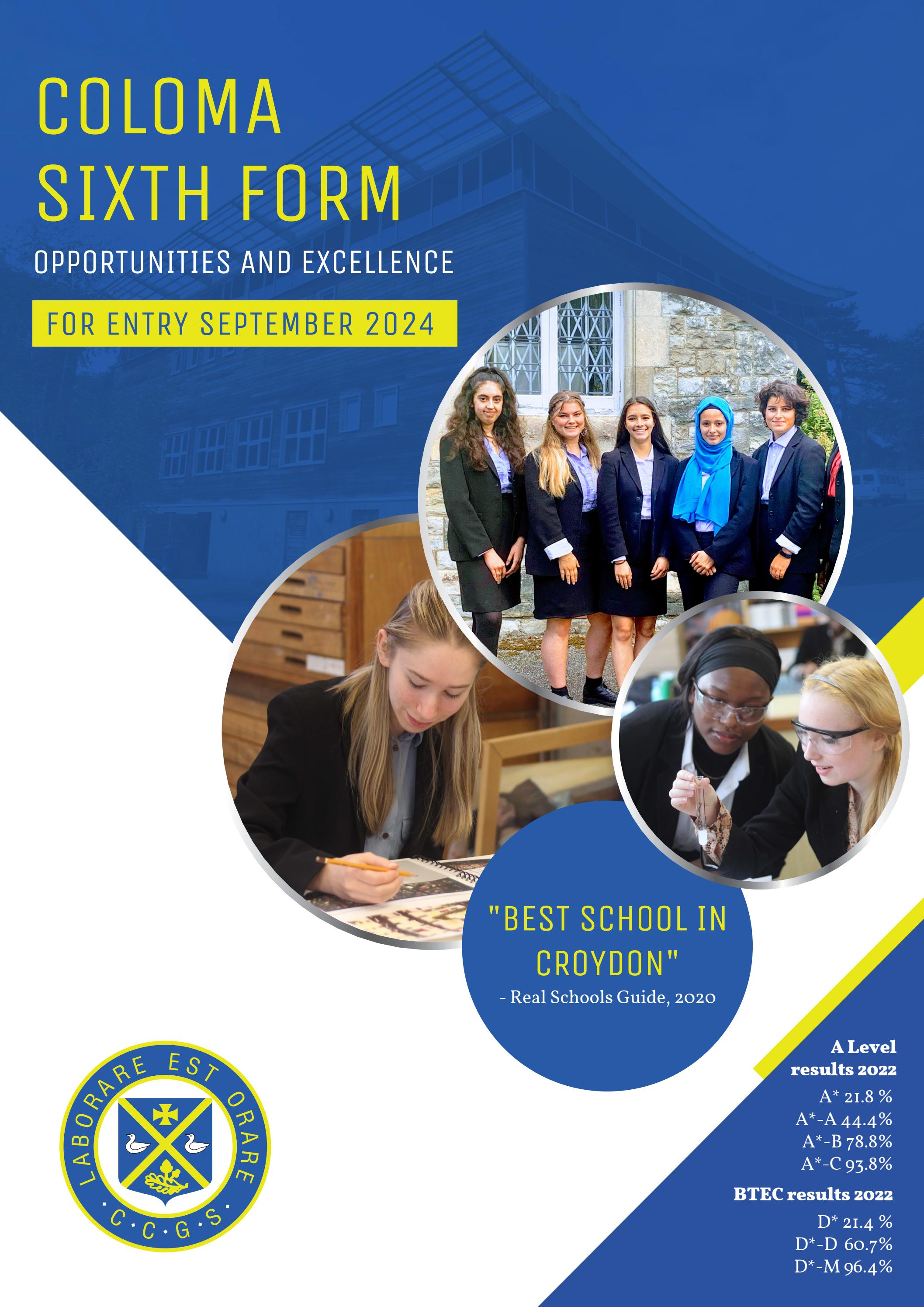 Coloma Convent Girls' School - 6th Form Course Booklet by Smarter Reach ...