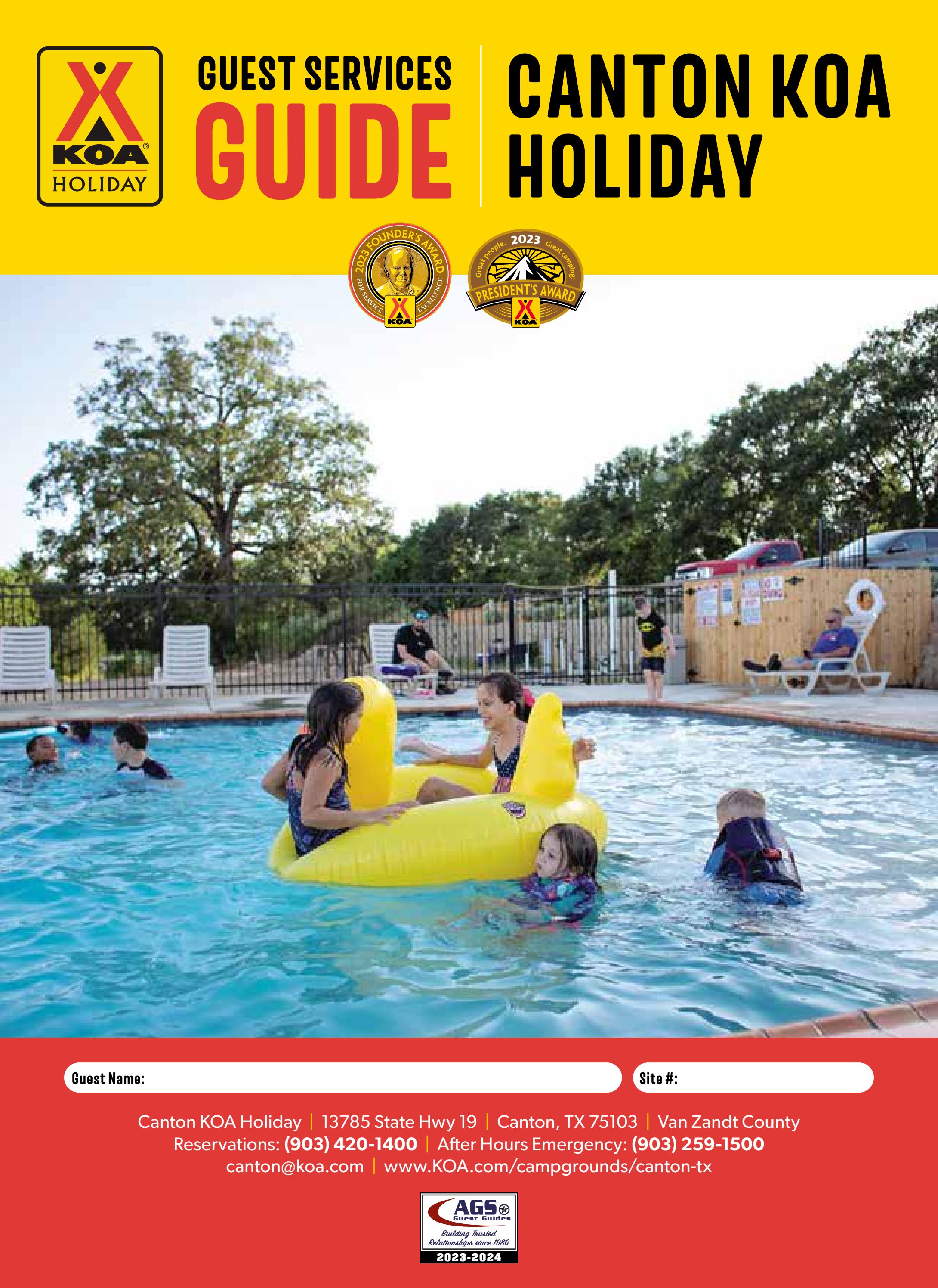 Canton KOA by AGS/Texas Advertising - Issuu