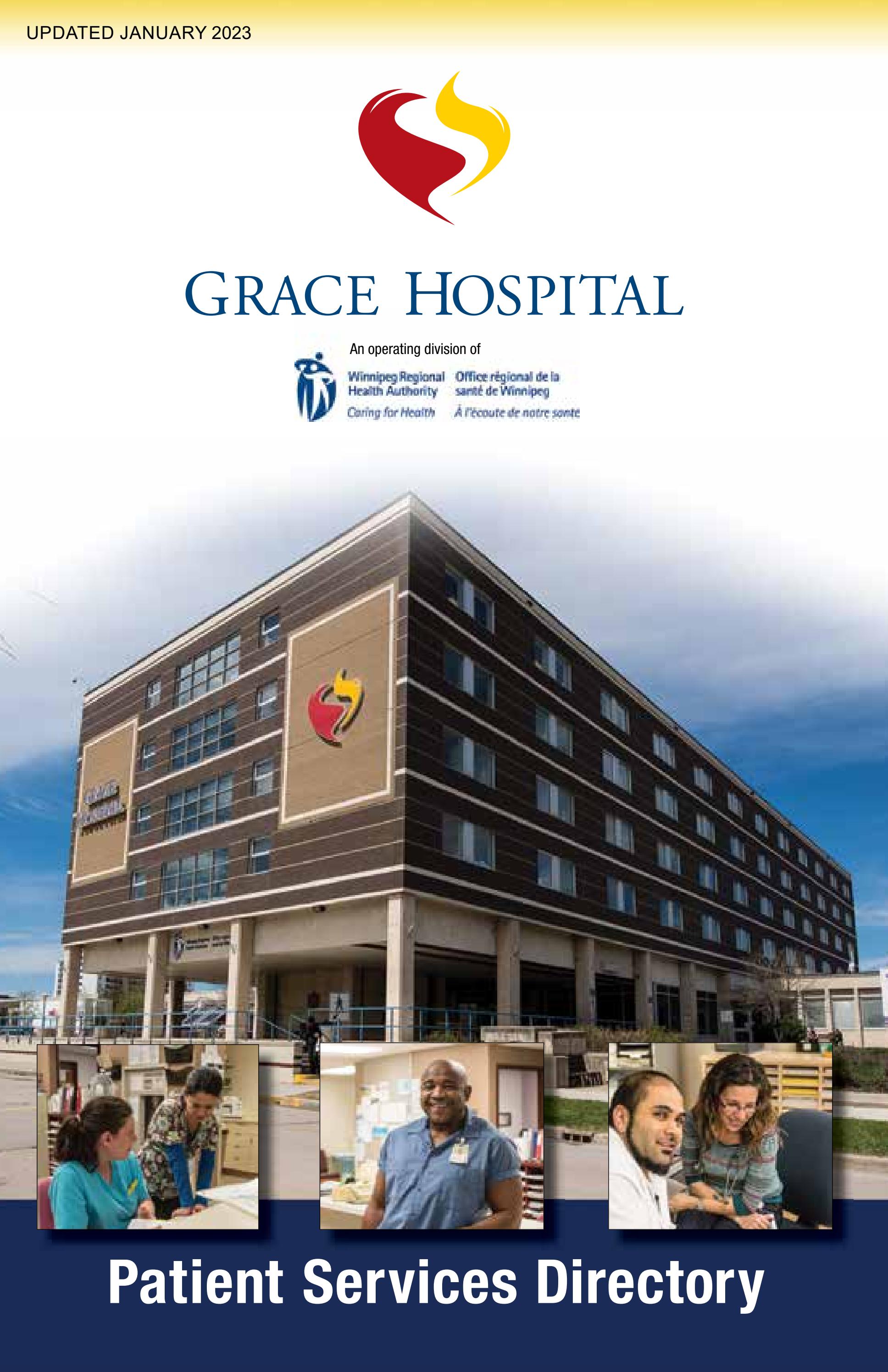 Grace Hospital Patient Services Directory - Winnipeg, MB by Willow ...