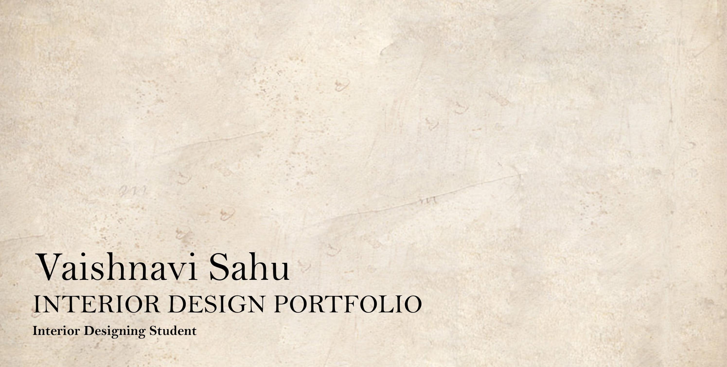 INTERIOR DESIGN PORTFOLIO by Vaishnavi Sahu - Issuu