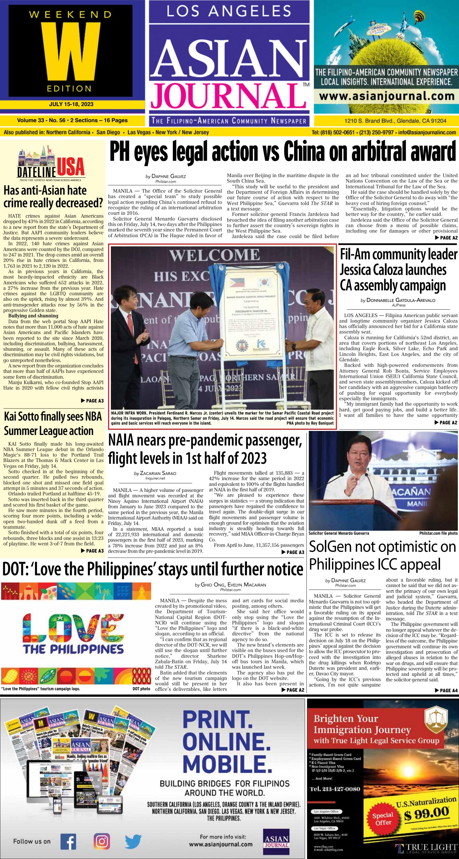 071523 - Los Angeles Weekend Edition by Asian Journal Community ...