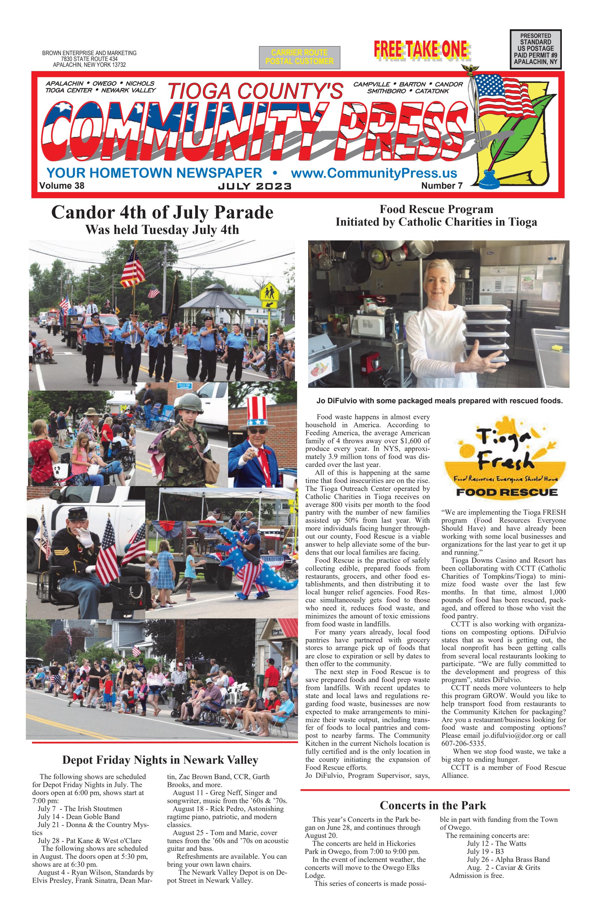 Community Press - July 2023 by Fred Brown - Issuu