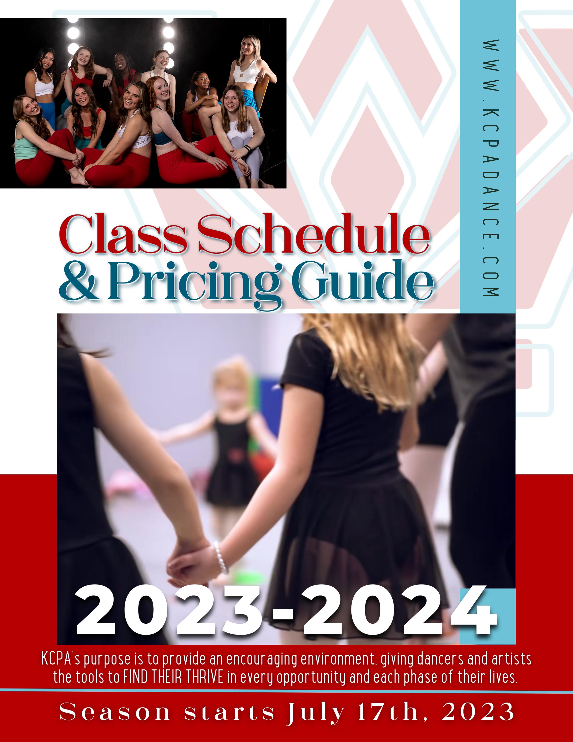 KCPA-Kaiser Kids & PerfTech Schedule by kcpadance - Issuu