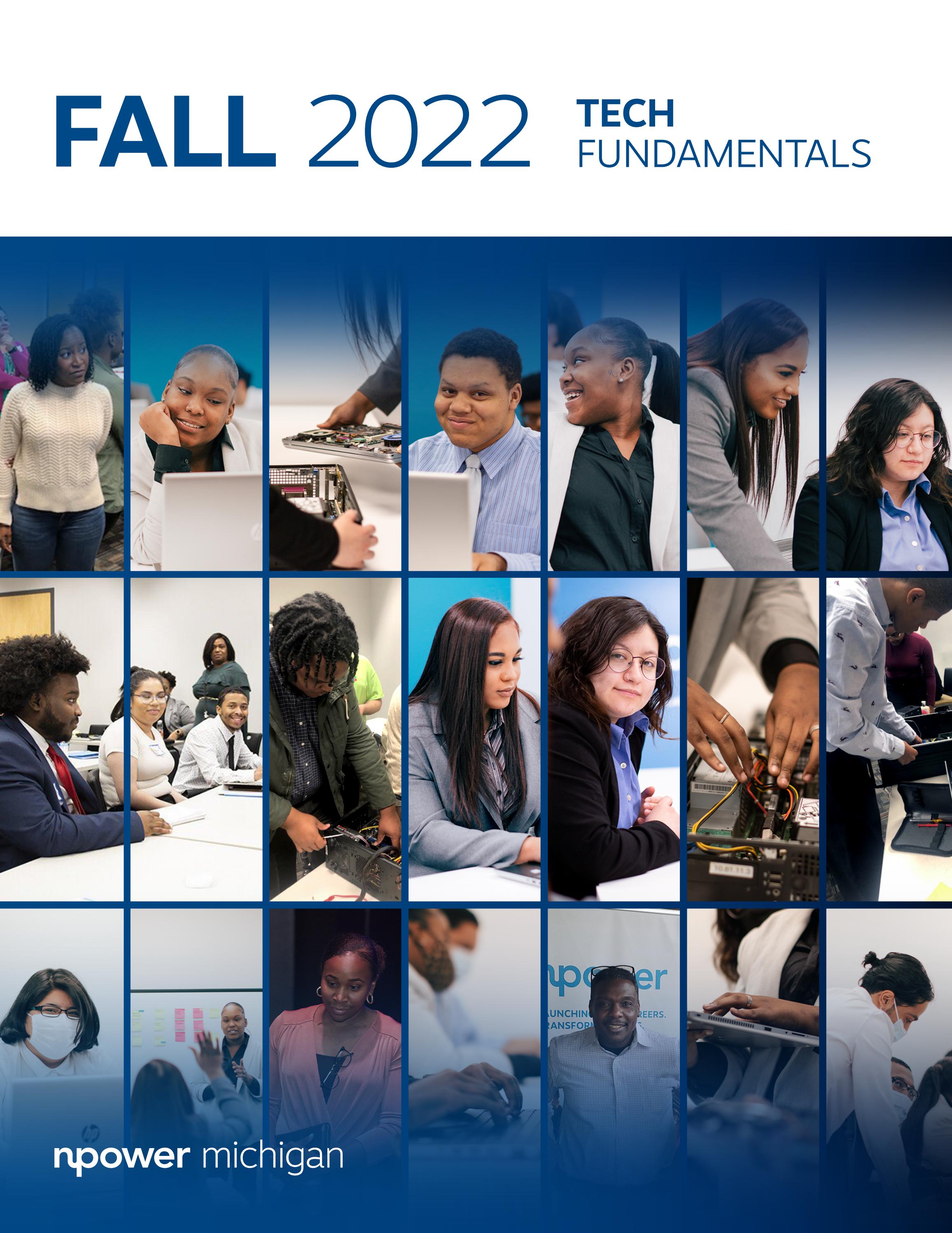 NPower Michigan Fall 2022 Tech Fundamentals Graduation by NPower - Issuu
