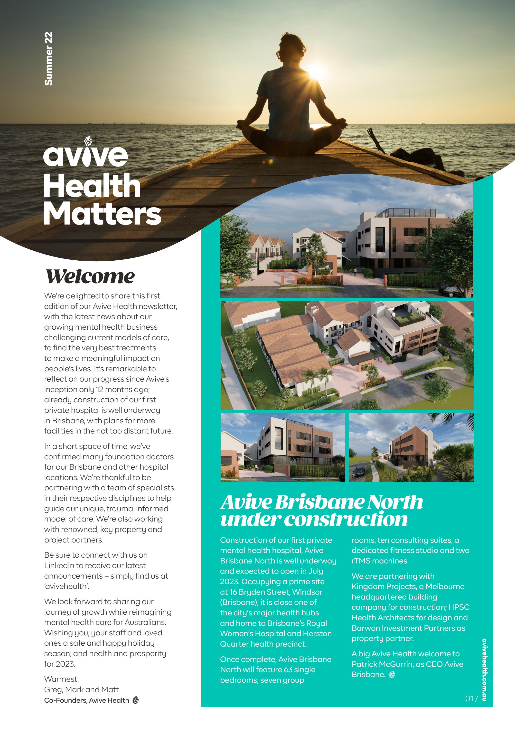 Avive Health Matters | Summer 2022 by Avive Health - Issuu