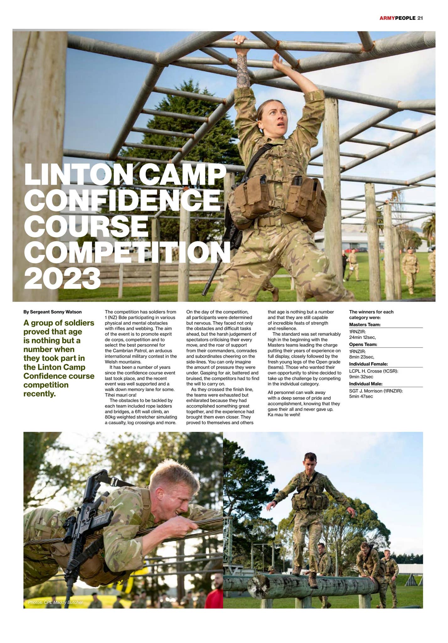 New Zealand Army | Army News - Issue 544, July 2023 by New Zealand Defence Force - Issuu