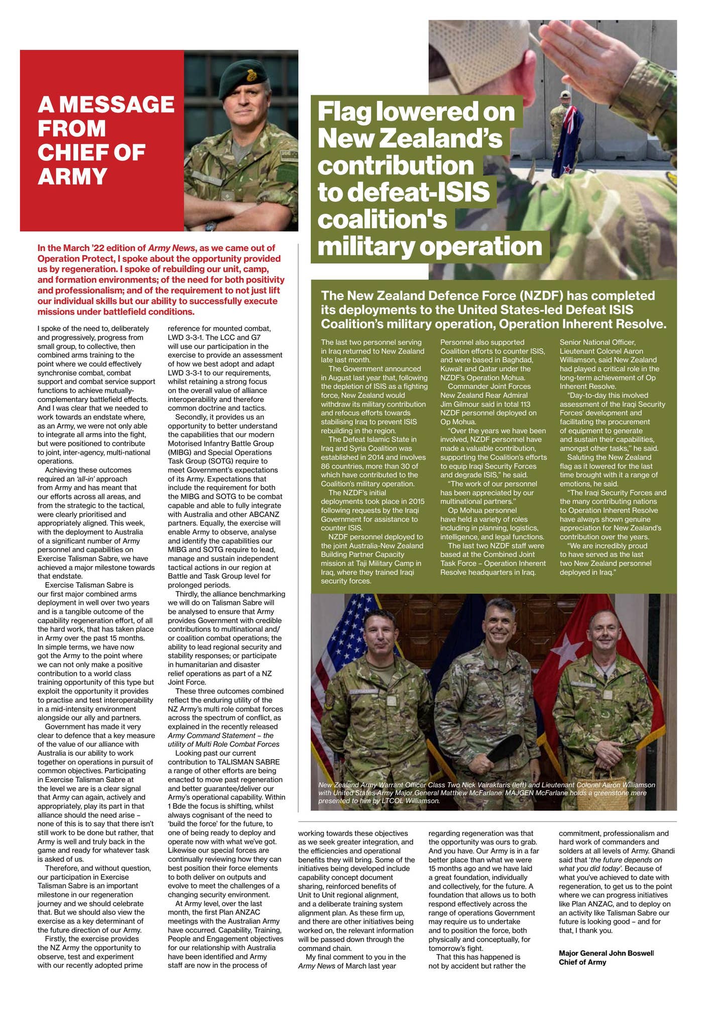 New Zealand Army | Army News - Issue 544, July 2023 by New Zealand Defence Force - Issuu