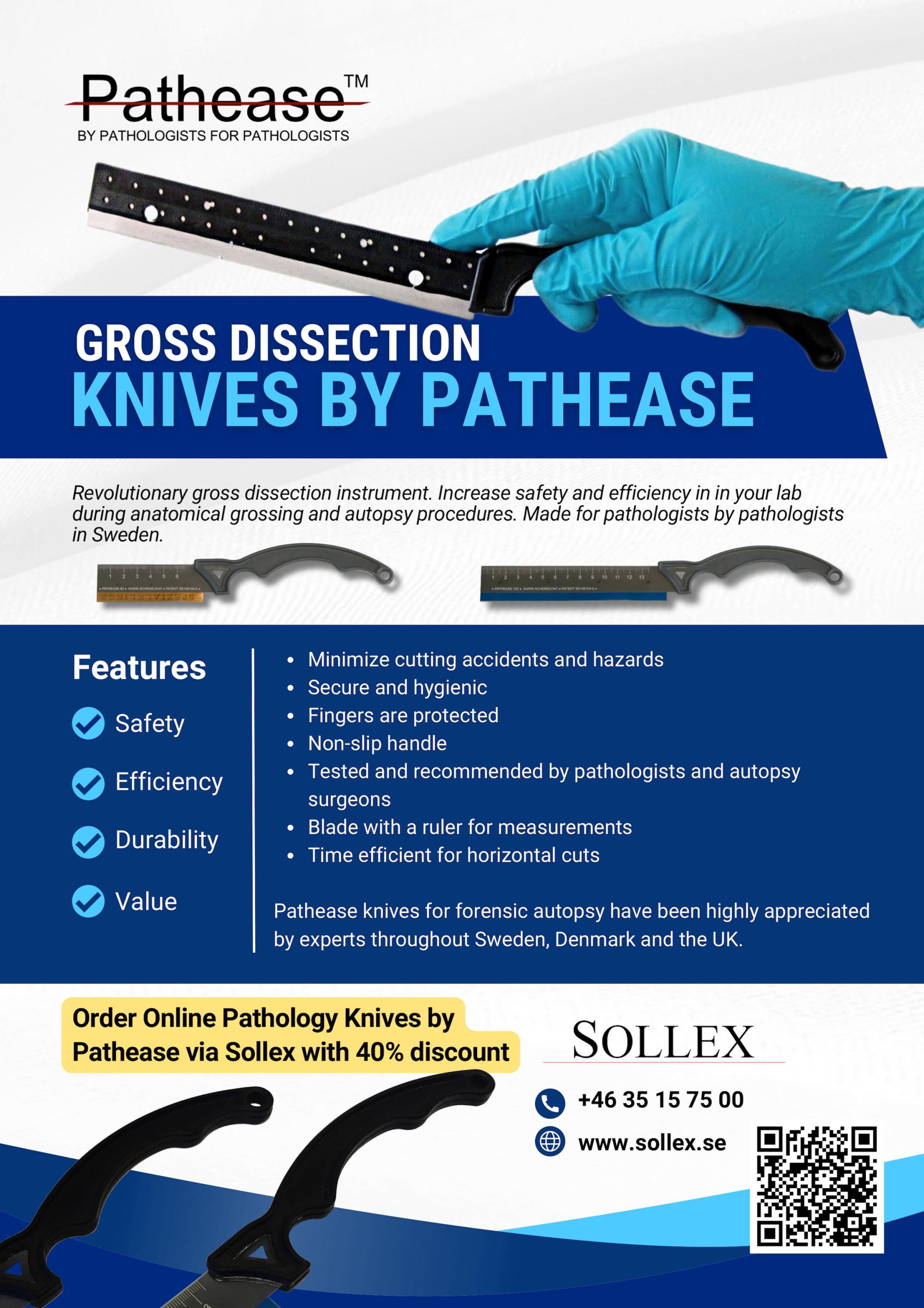 Dissecting Knives for Pathology & Autopsy - Sollex by Sollex - Issuu