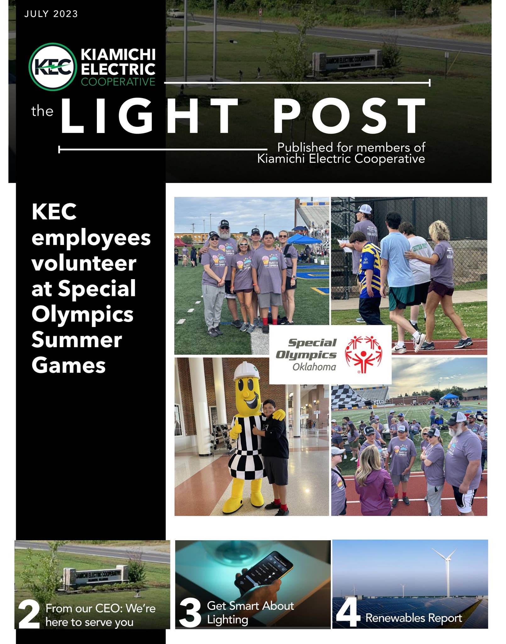 KEC Light Post July 2023 by kiamichielectric - Issuu