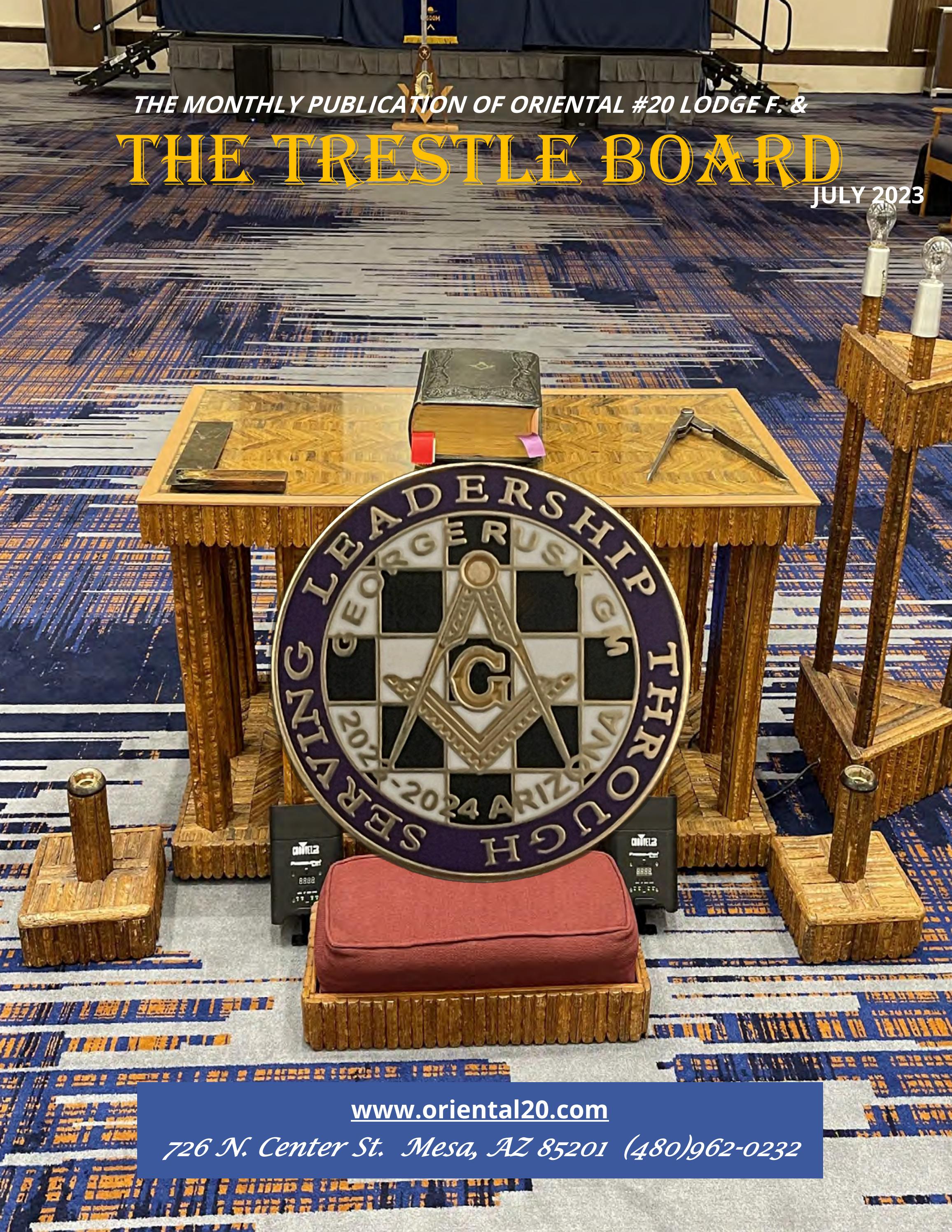 The Trestle Board - July 2023 by geyerma - Issuu