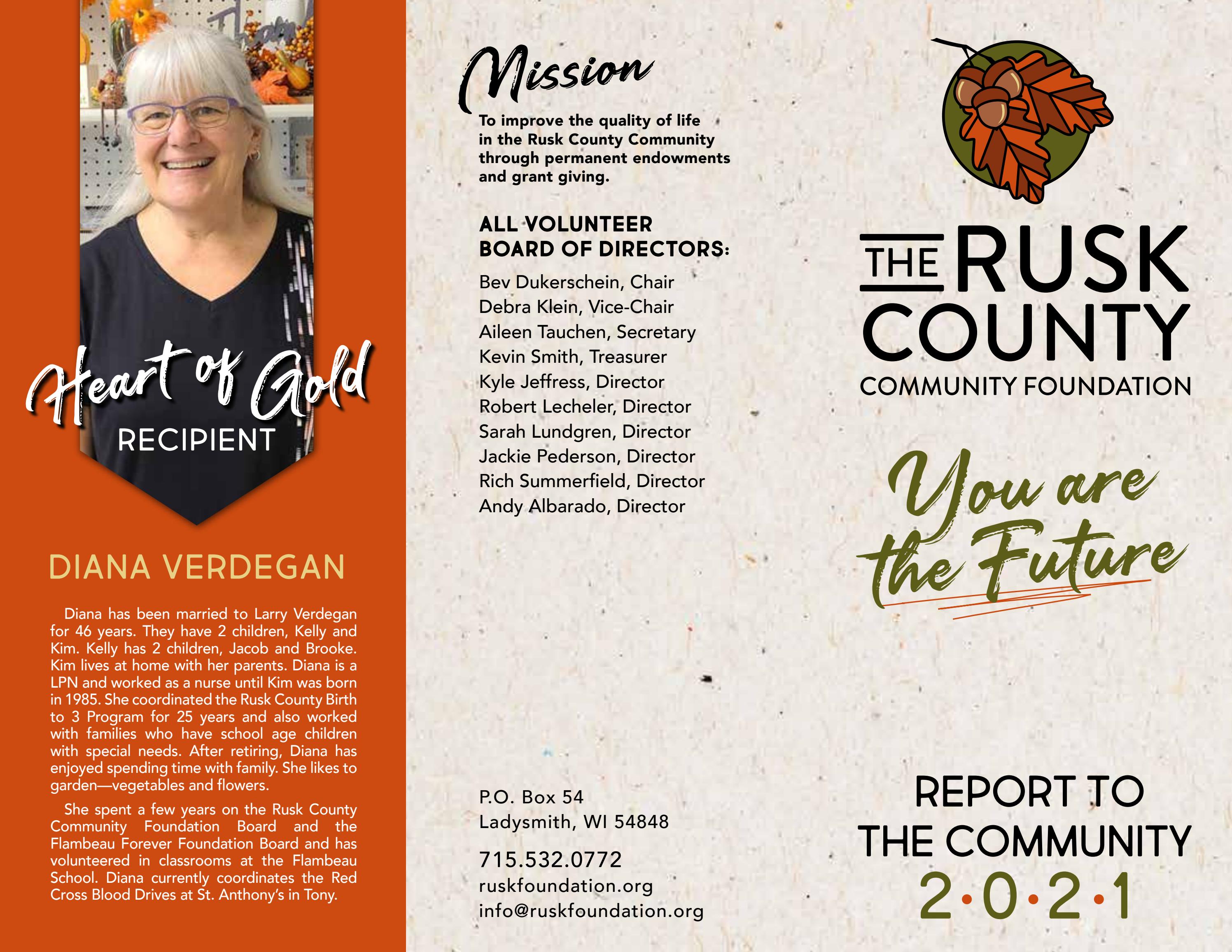 2021 Report to the Community by Eau Claire Community Foundation - Issuu
