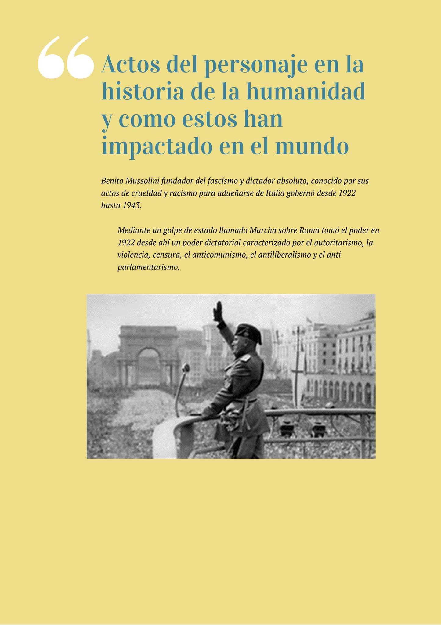 REVISTA DIGITAL BENITO MUSSOLINI by hazjan25 - Issuu