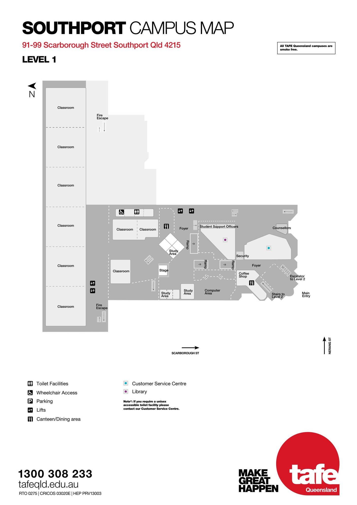 Southport campus map by tafeqldgc - Issuu
