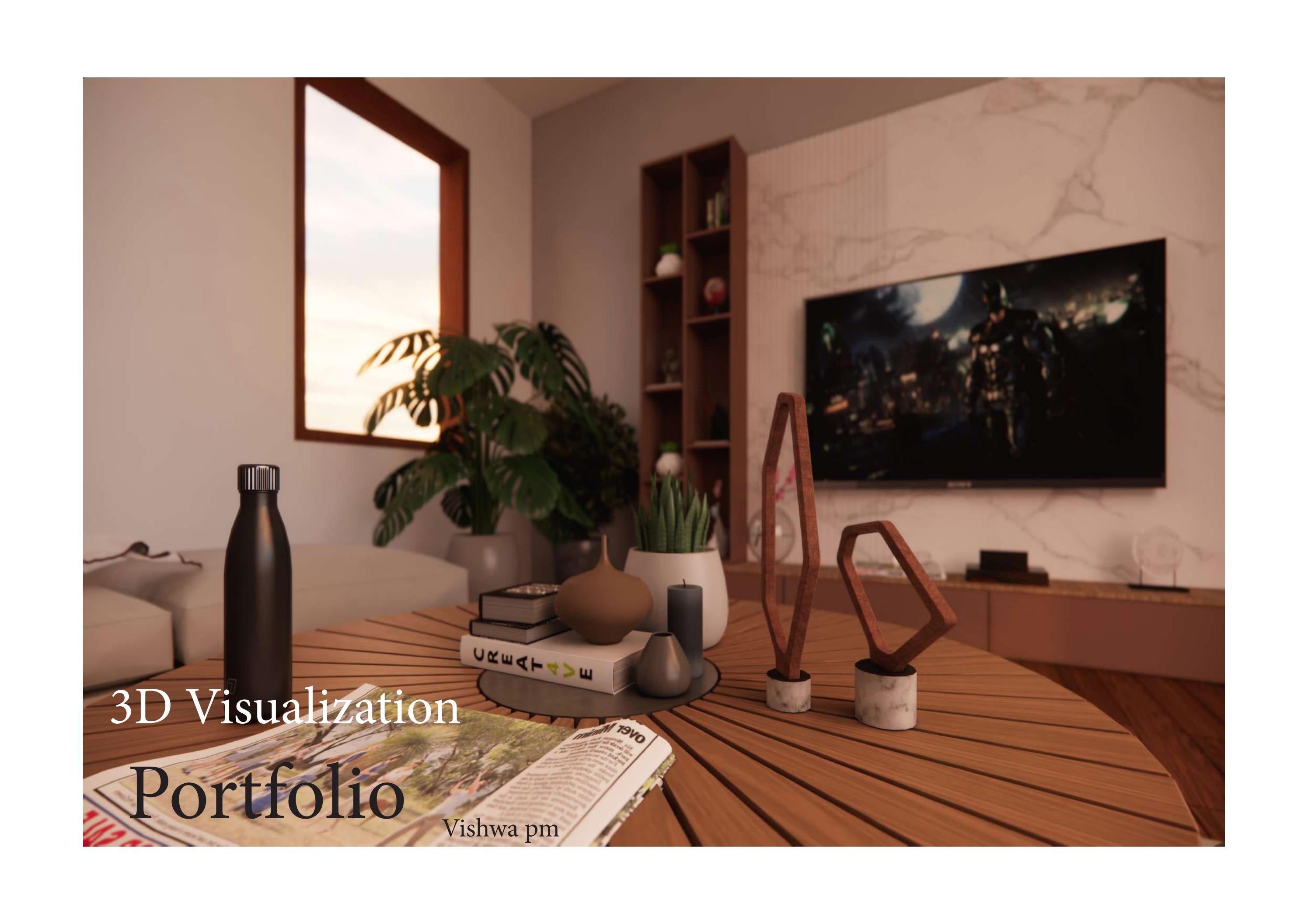 3d visualization portfolio by vishwa pm - Issuu