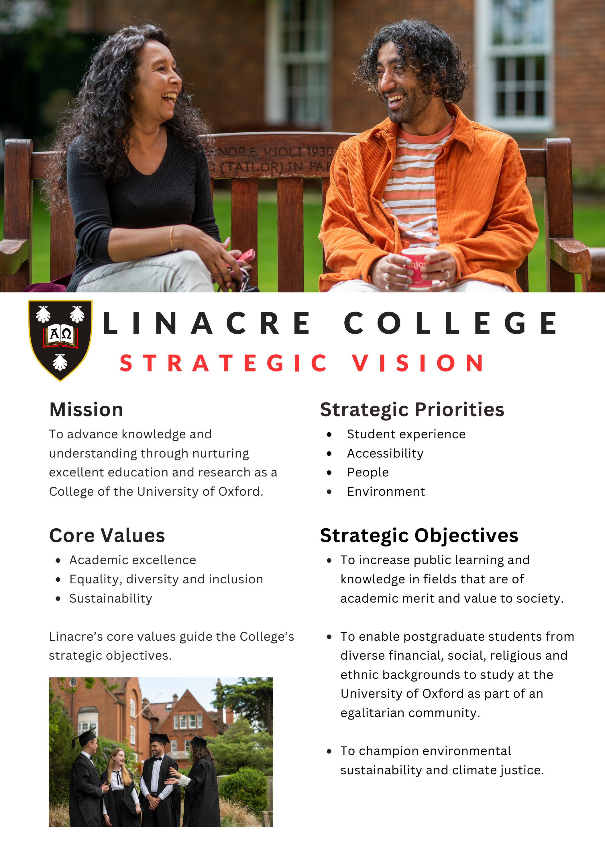Linacre College Strategic Vision by LinacreCollege - Issuu