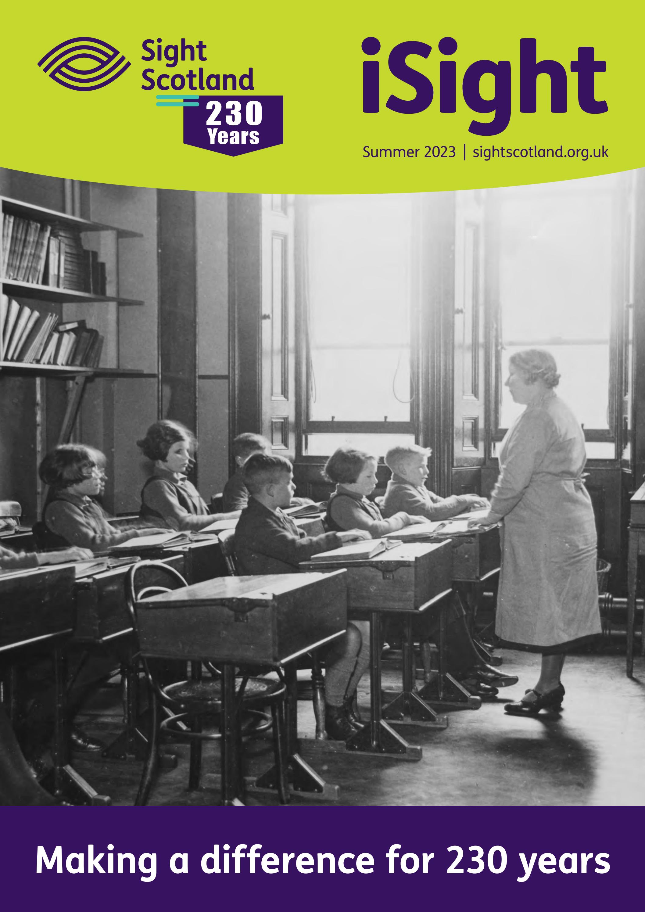 iSight Summer 2023 by Sight Scotland - Issuu