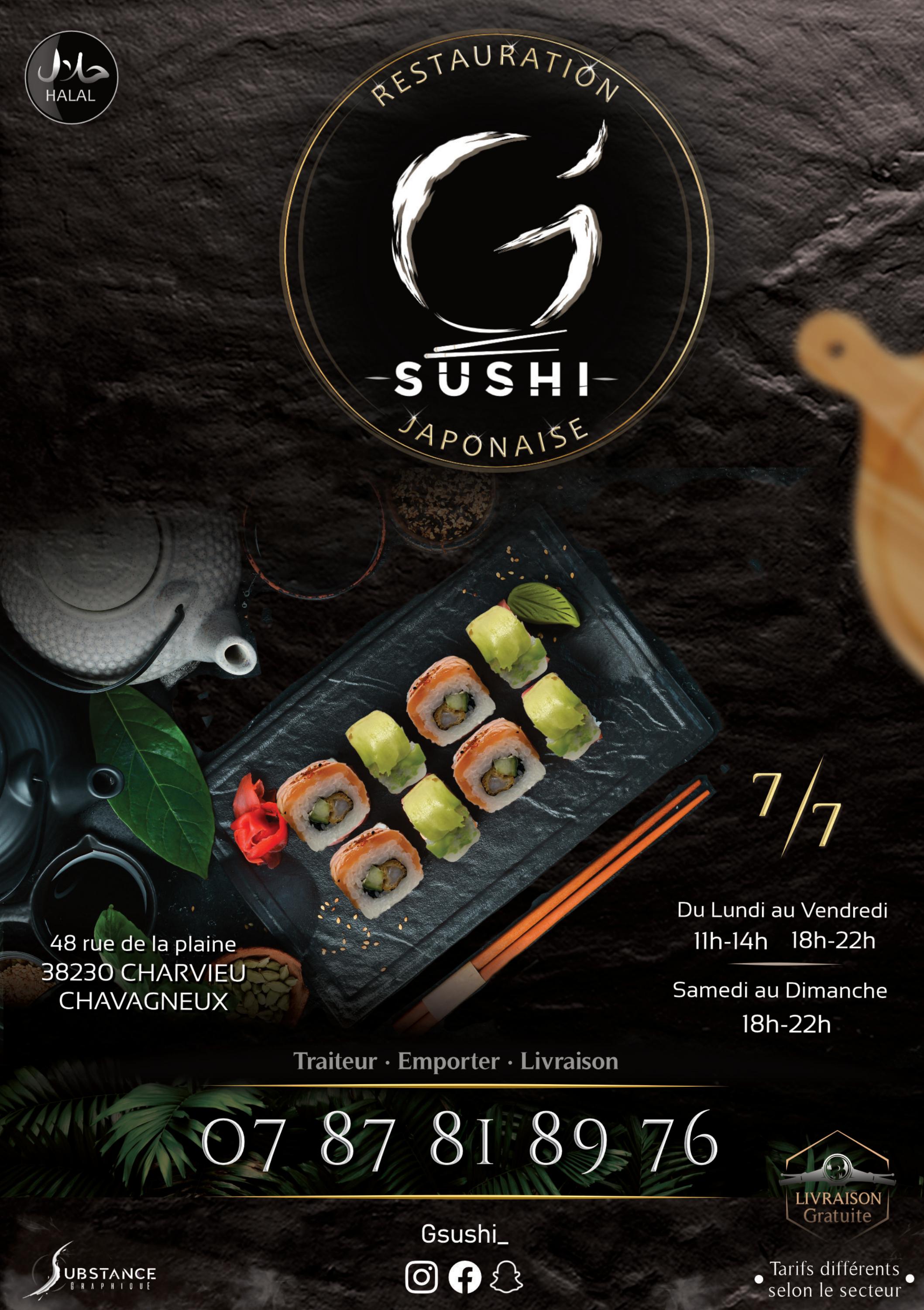 G Sushi Menu by Aissa K - Issuu