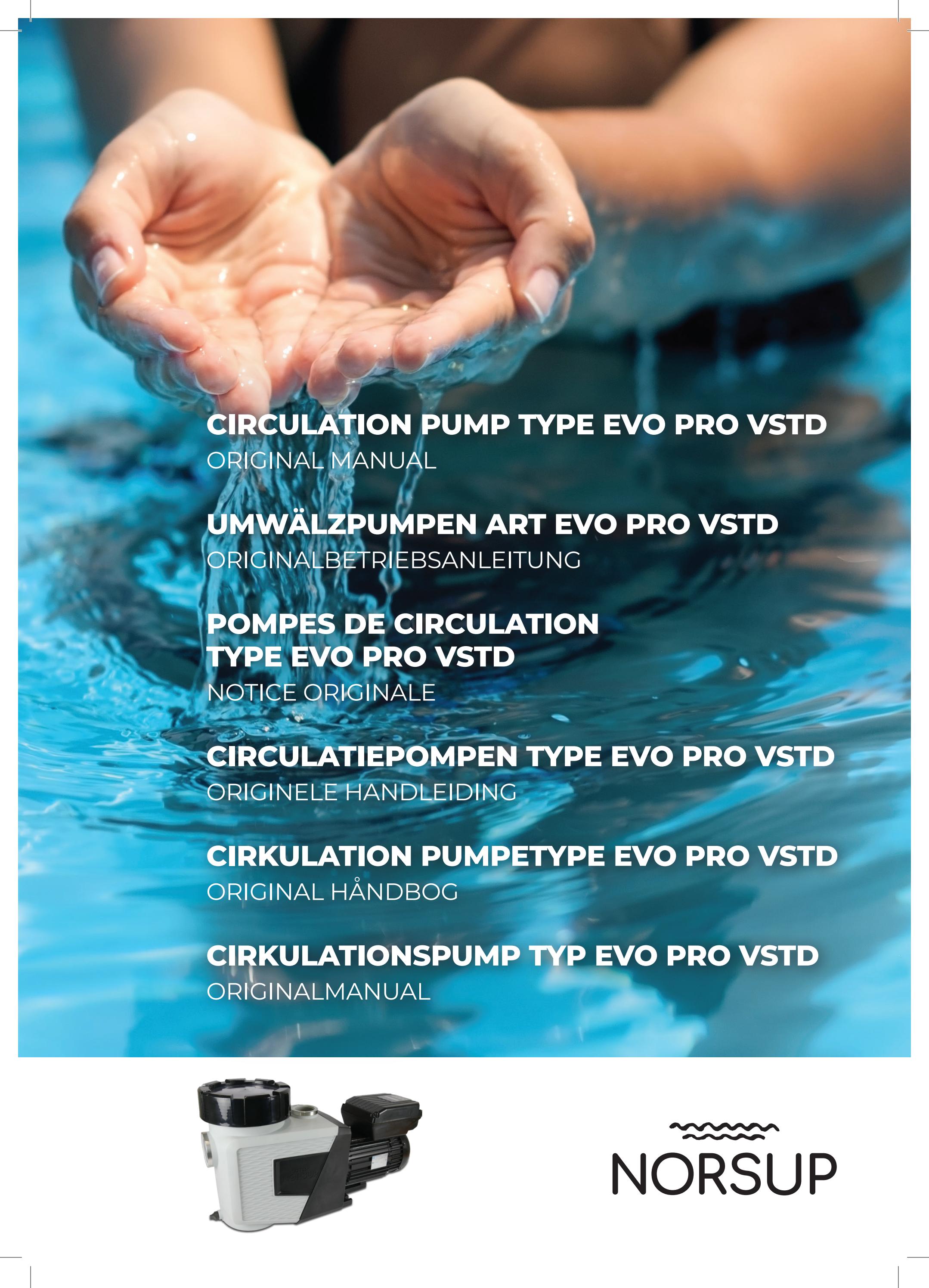 Manual Norsup pool pump Evo Pro VSTD by Norsup pool solutions - Issuu
