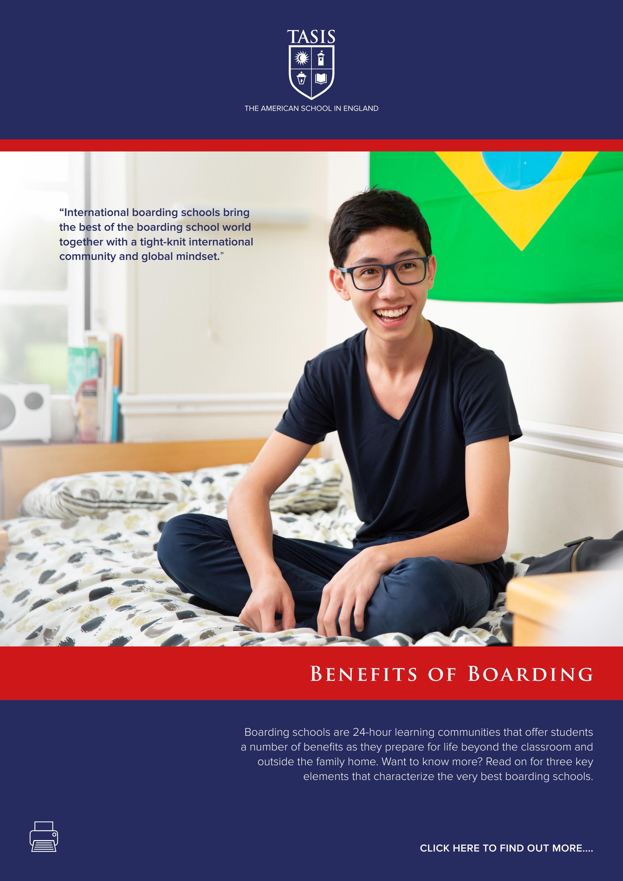 TASIS England | Benefits Of Boarding by TASIS England - Issuu