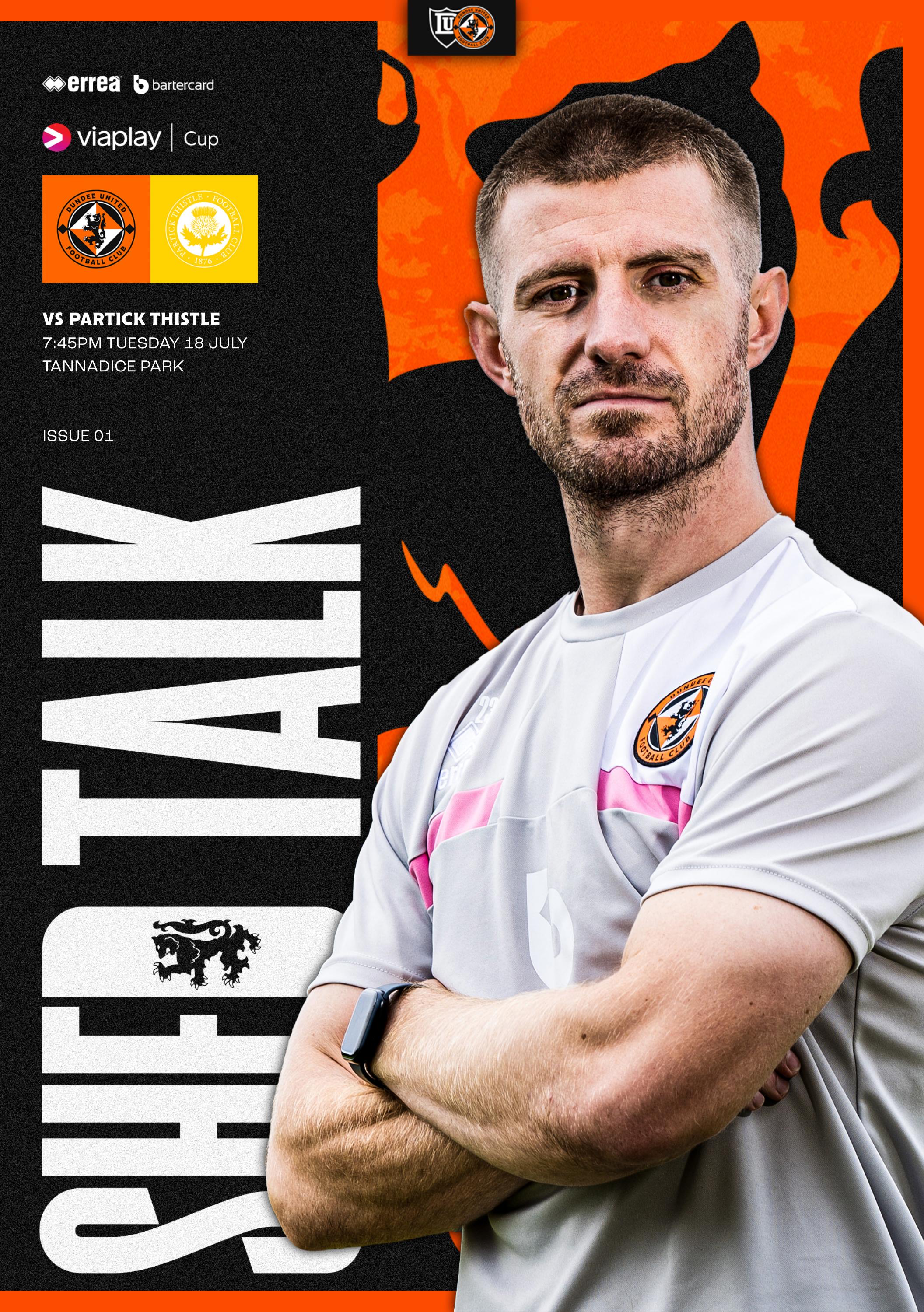 Partick Thistle | Matchday Programme 01 by dundeeunitedfc - Issuu