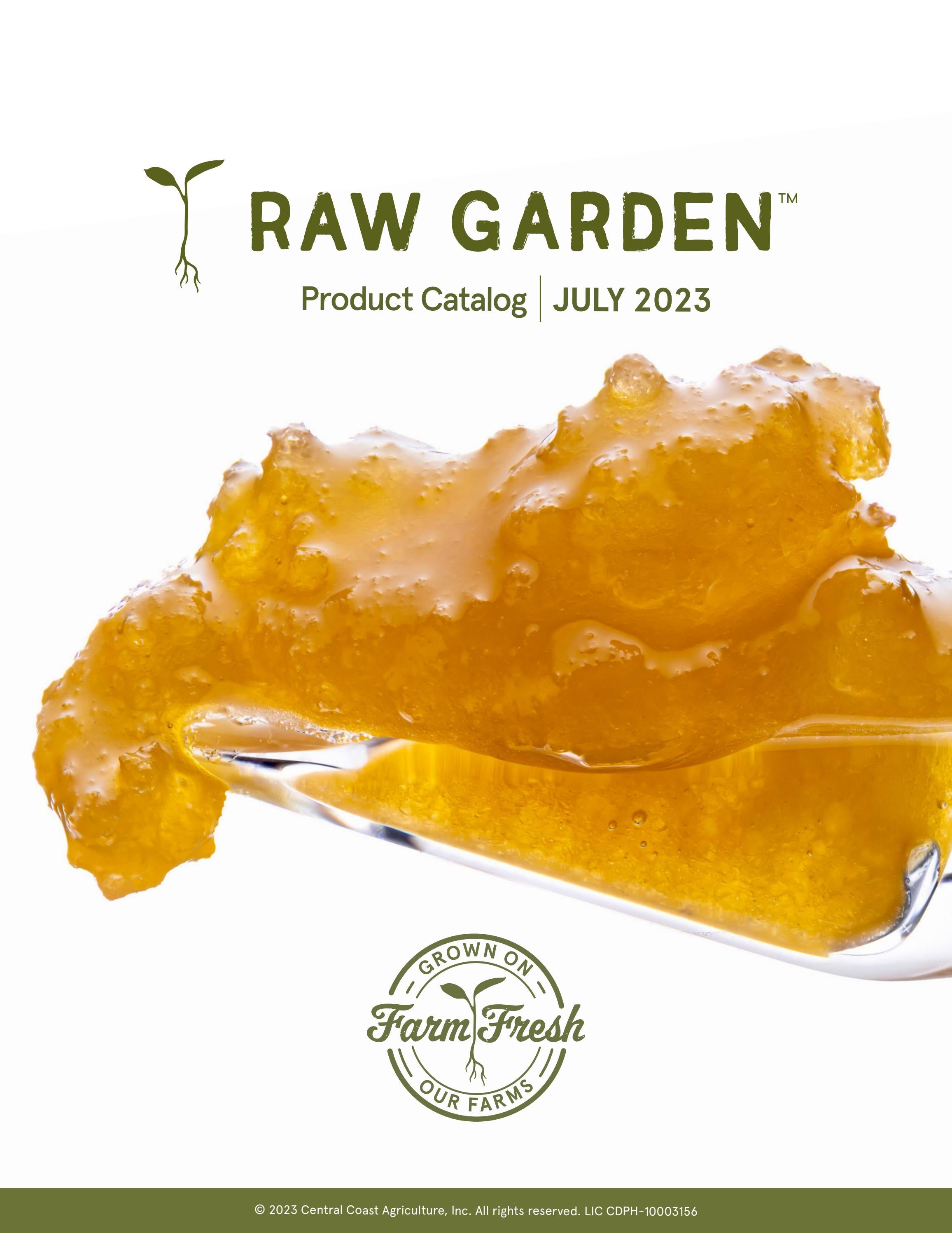 Raw Garden Sales Catalog July 17, 2023 by rawgarden - Issuu