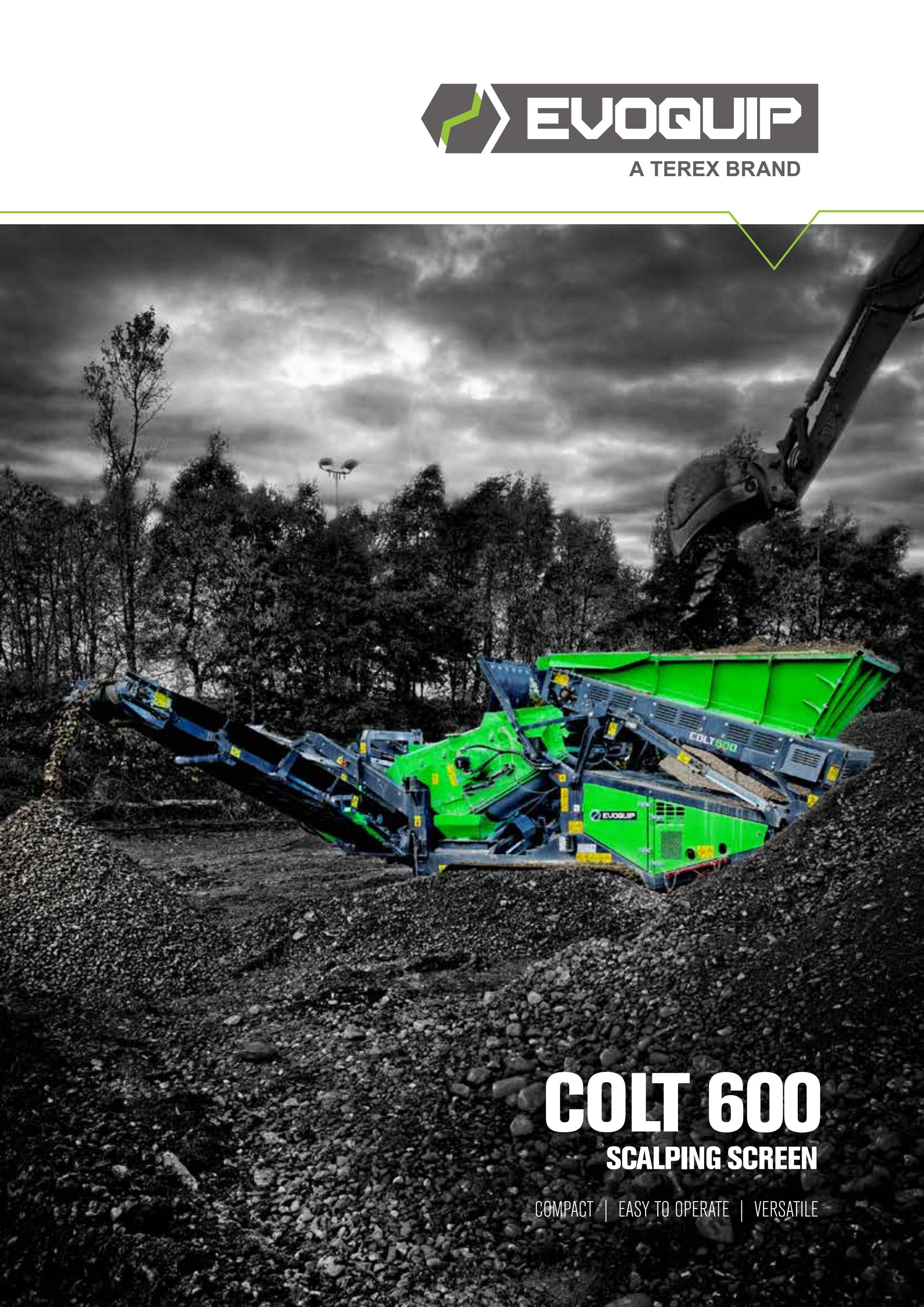 EvoQuip Colt 600 Brochure by mobile-screening-crushing - Issuu