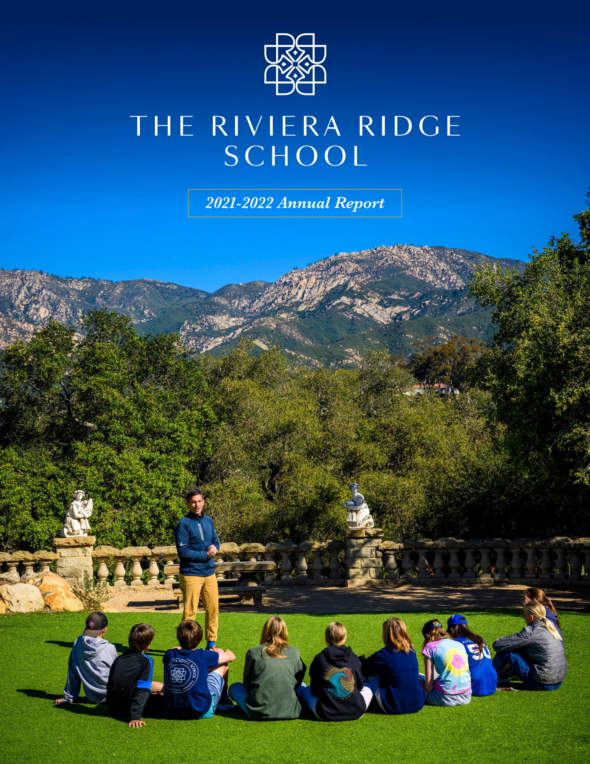 2021-2022 Annual Report - The Riviera Ridge School by The Riviera Ridge ...