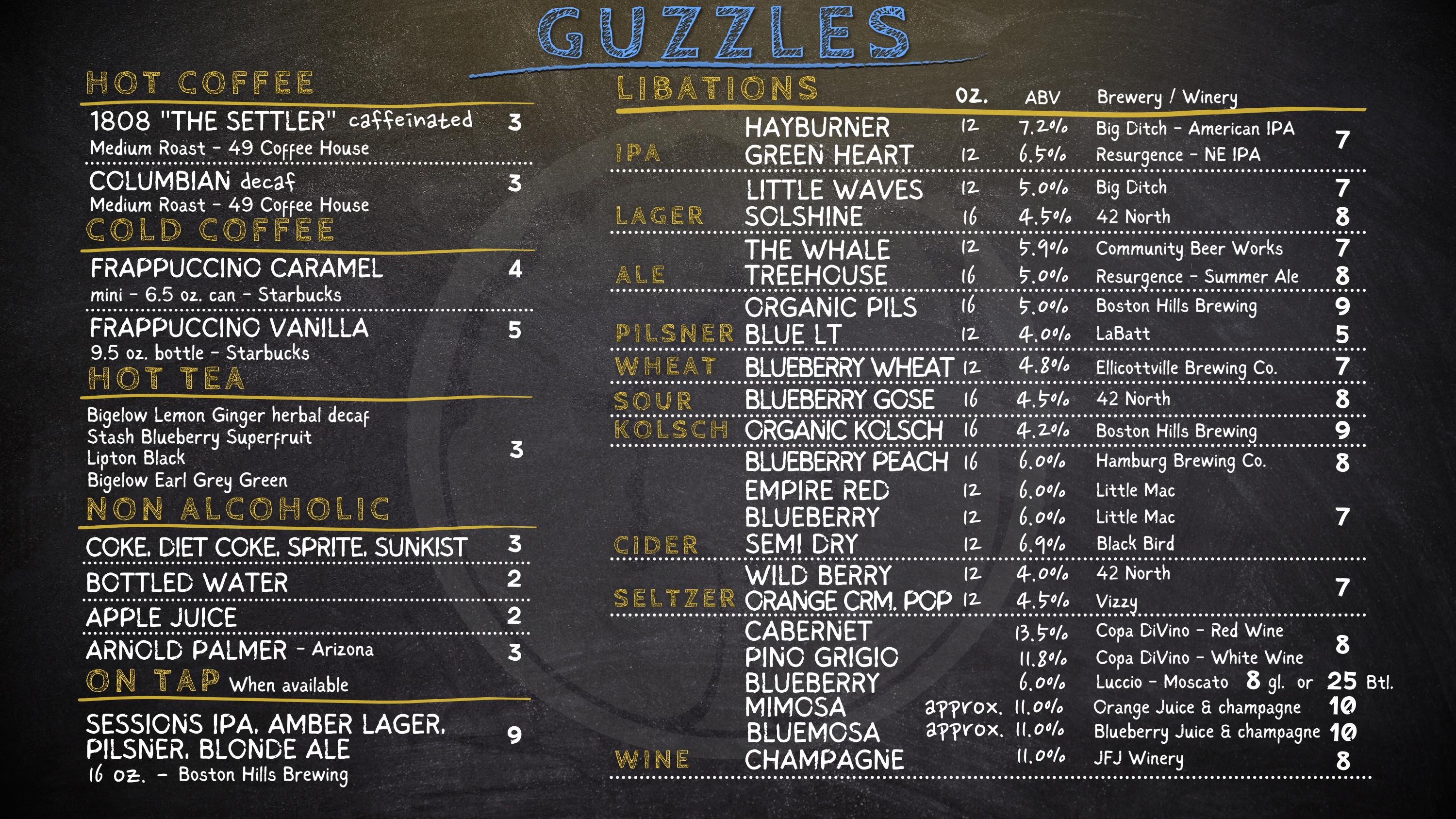 Blueberry Treehouse Cafe Menu by adamleescott - Issuu