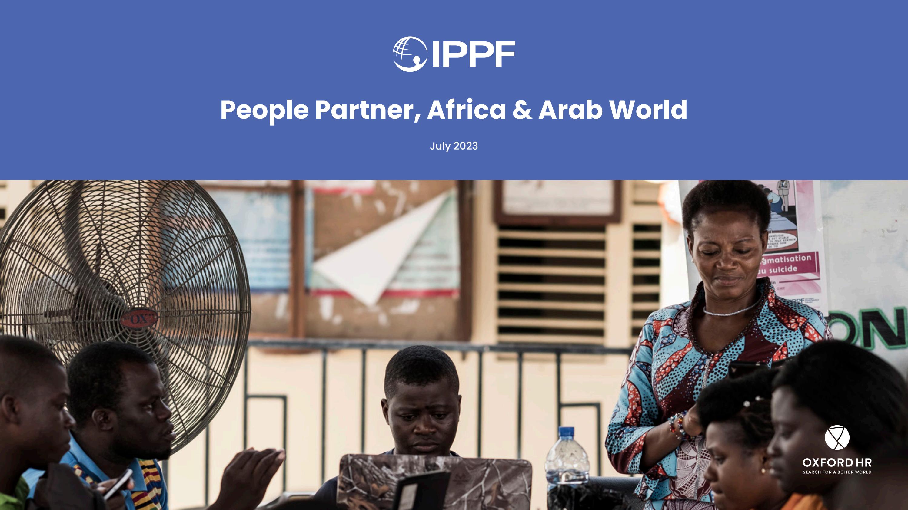 IPPF – People Partner, Africa & Arab World by Oxford HR - Issuu