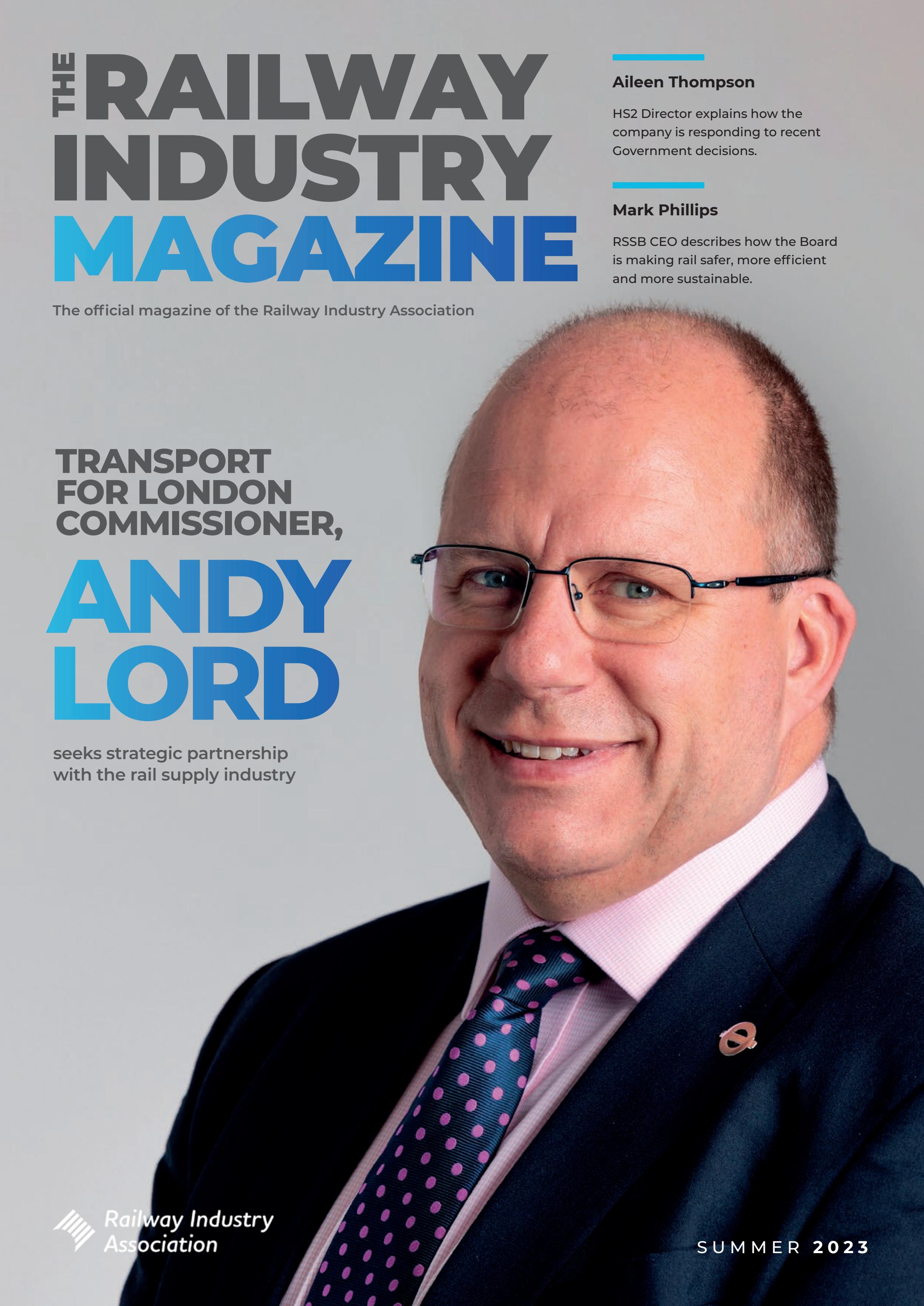 Railway Industry Magazine: Summer 2023 by Railway Industry Association ...
