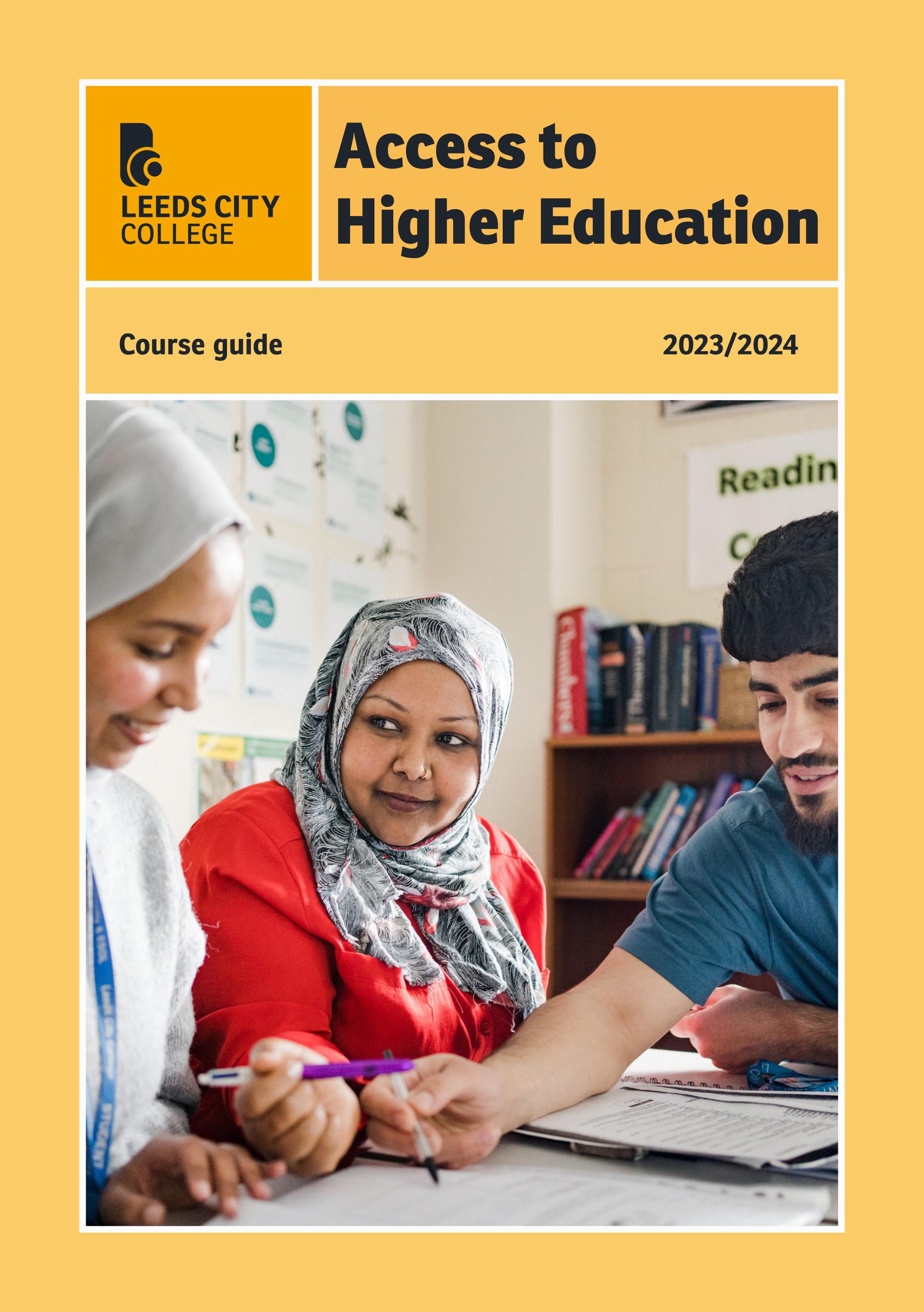 LCC Adult Access to HE Prospectus 2023/24 by Luminate Education Group ...