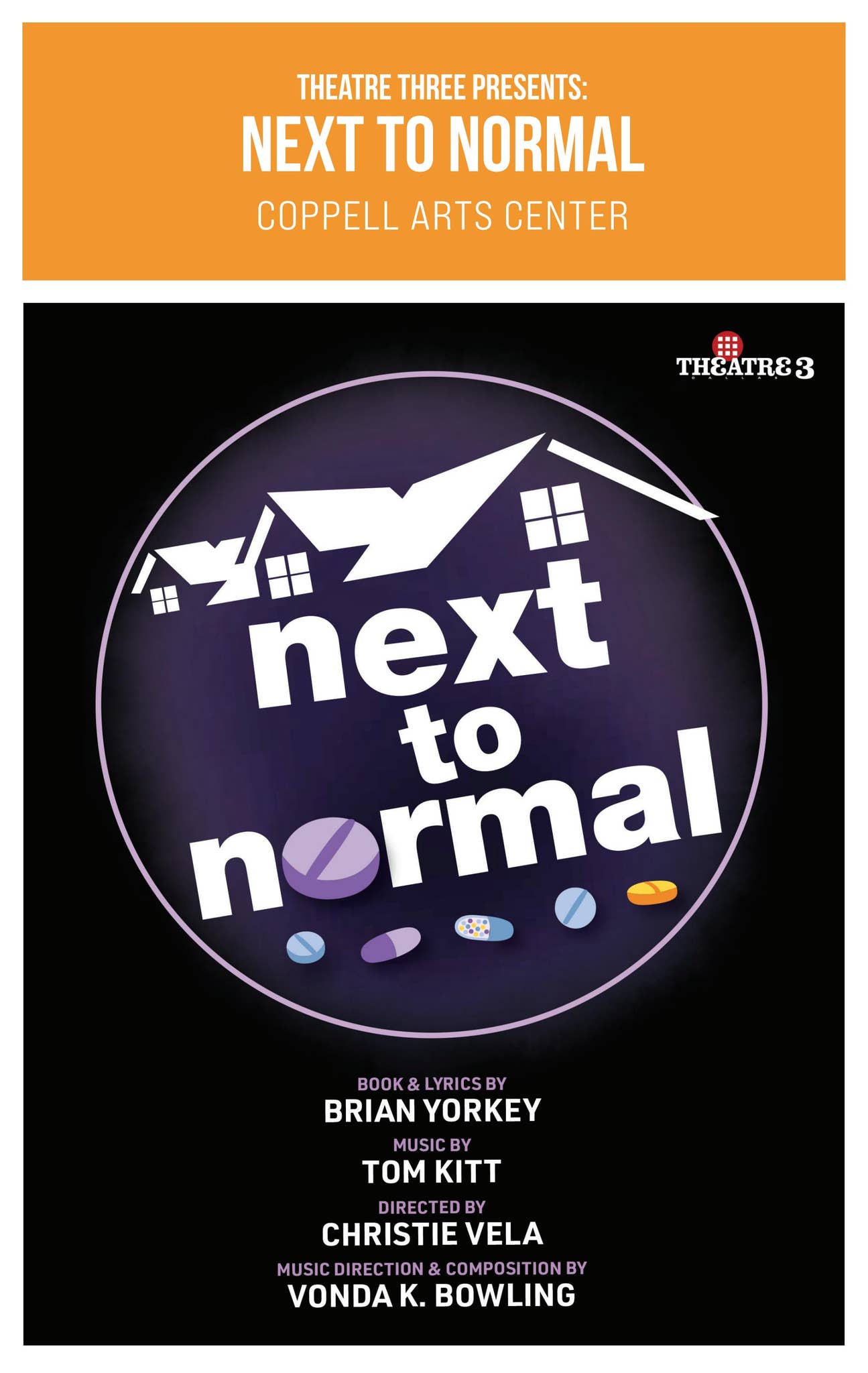 Next to Normal Playbill | Coppell Arts Center by Coppell Arts Center ...