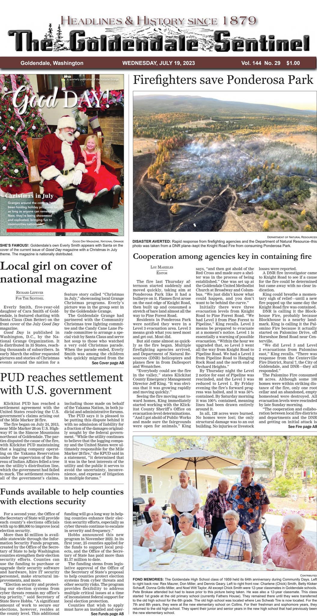 Goldendale Sentinel July 19, 2023 by Goldendale Sentinel - Issuu