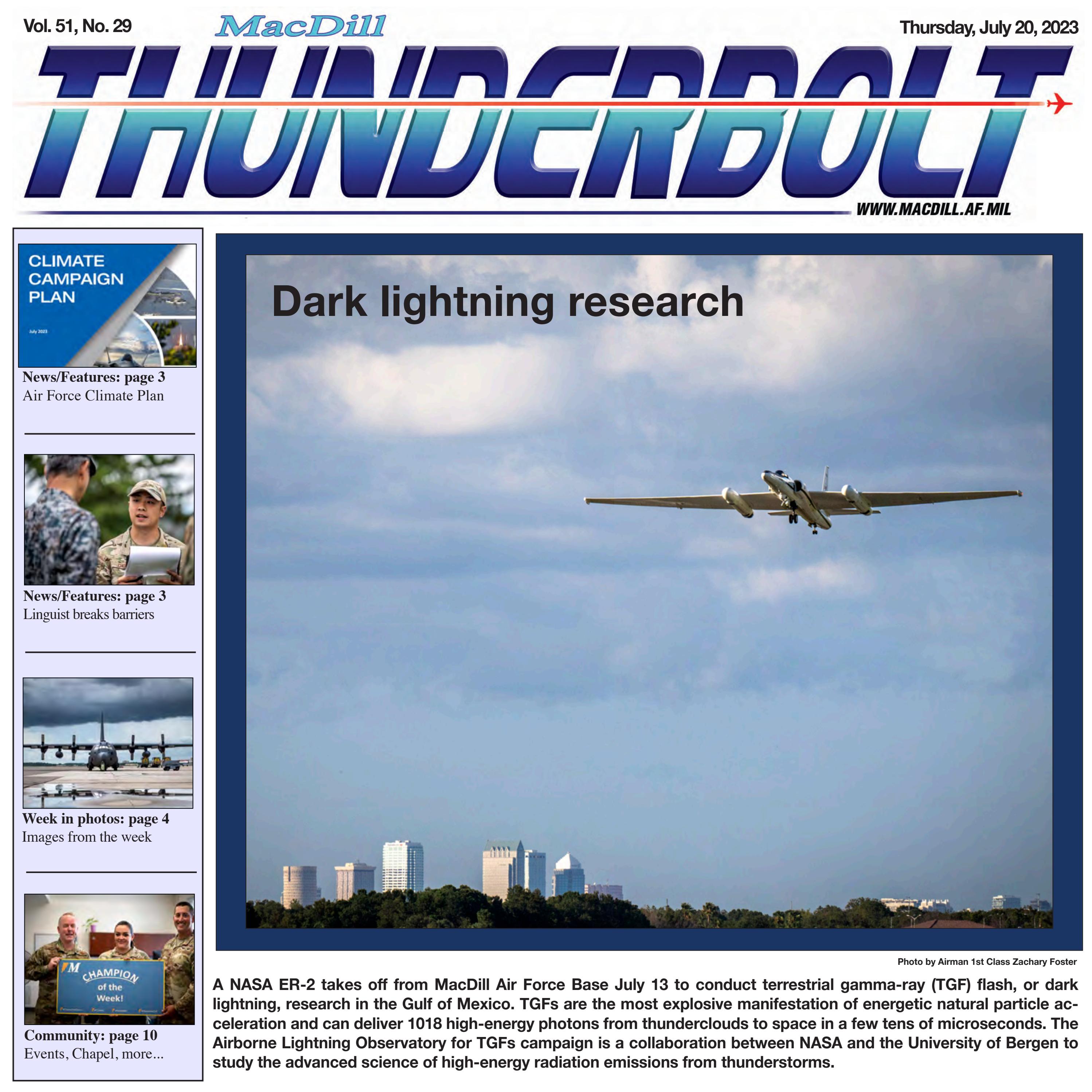 Thunderbolt 7/20/2023 by MacDill Thunderbolt - Issuu
