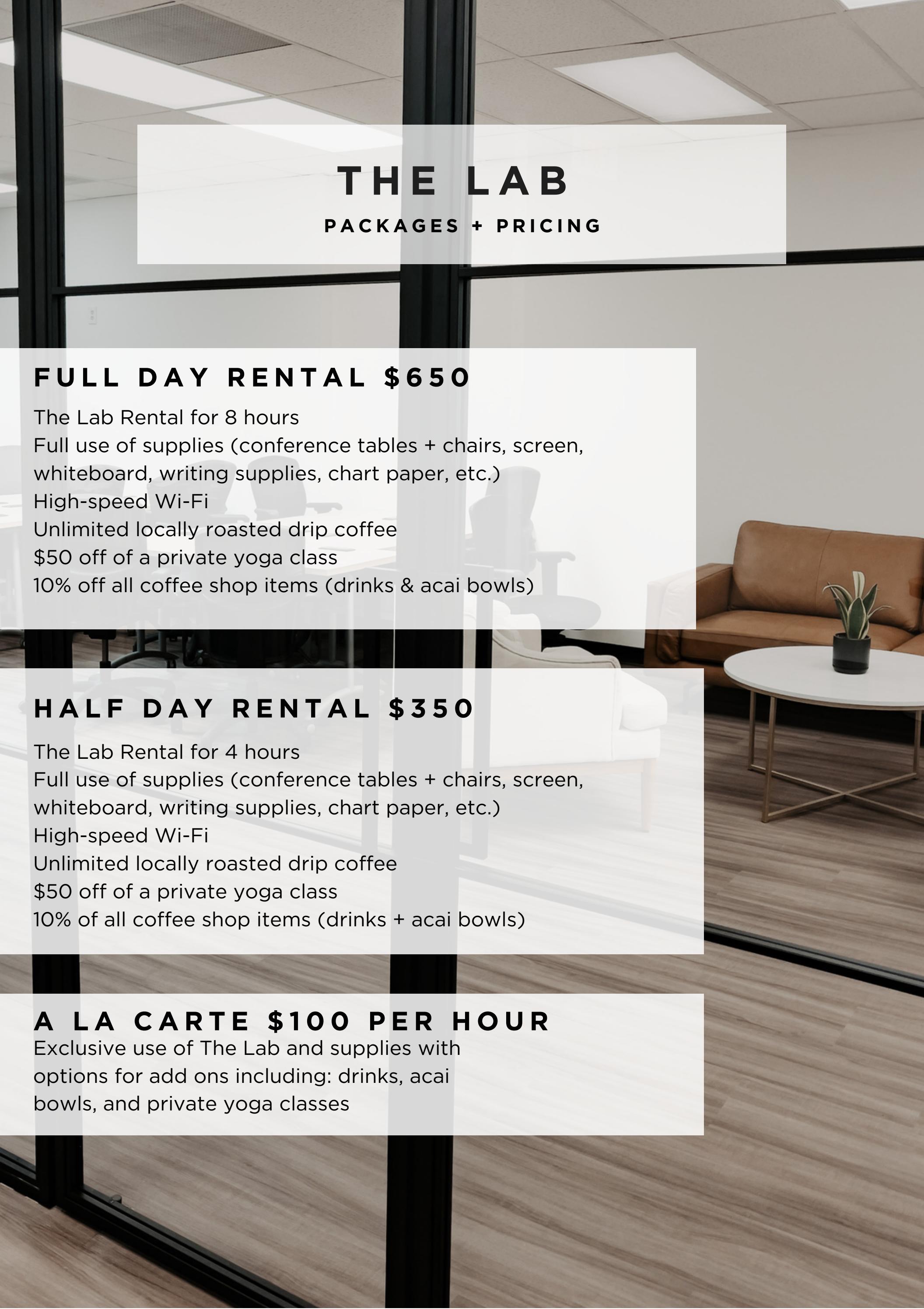 The Lab Rental Guide by theyogalab - Issuu