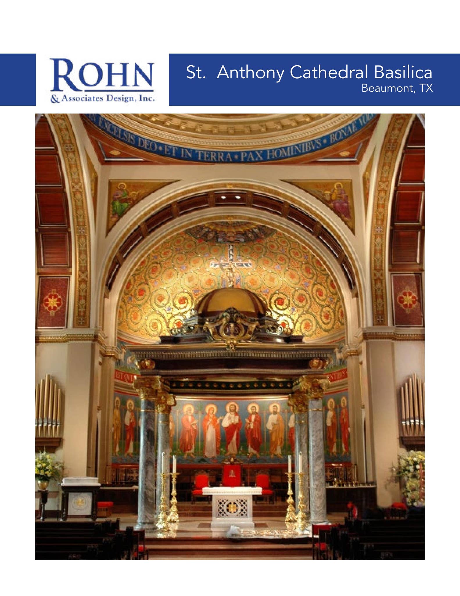 St. Anthony Cathedral Basilica - Beaumont, TX by Rohn & Associates ...