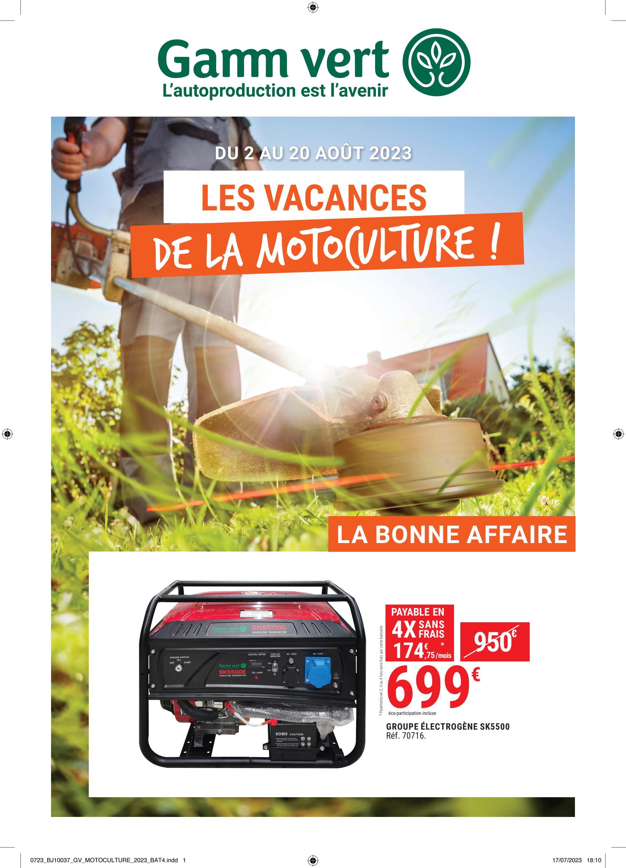Les vacances de la motoculture ! Gamm Vert by With-You Antilles - Issuu