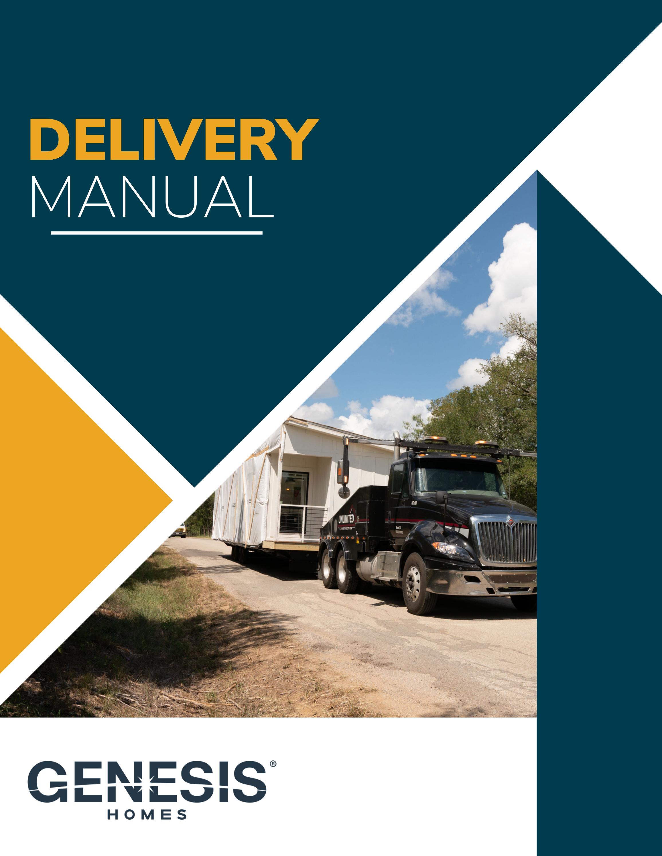 Delivery Manual | Genesis Homes by championhomebuilders - Issuu