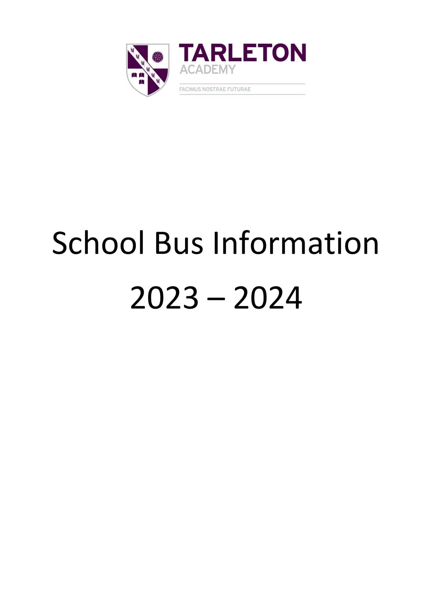 School Bus Information 2023 – 2024 by Schudio - Issuu