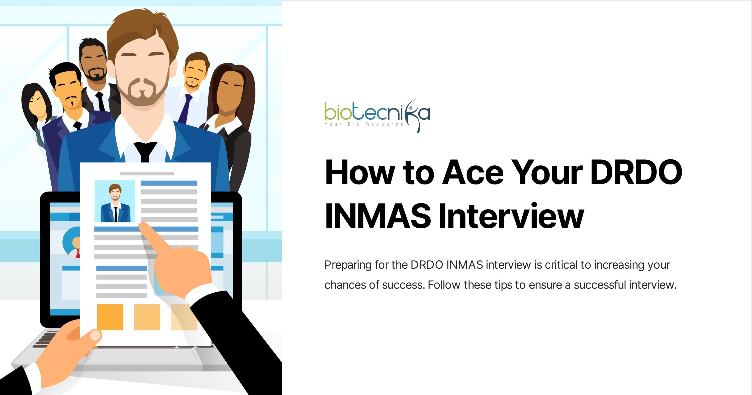 How To Ace Your Govt DRDO INMAS Job Interview? - Key Details Inside by ...