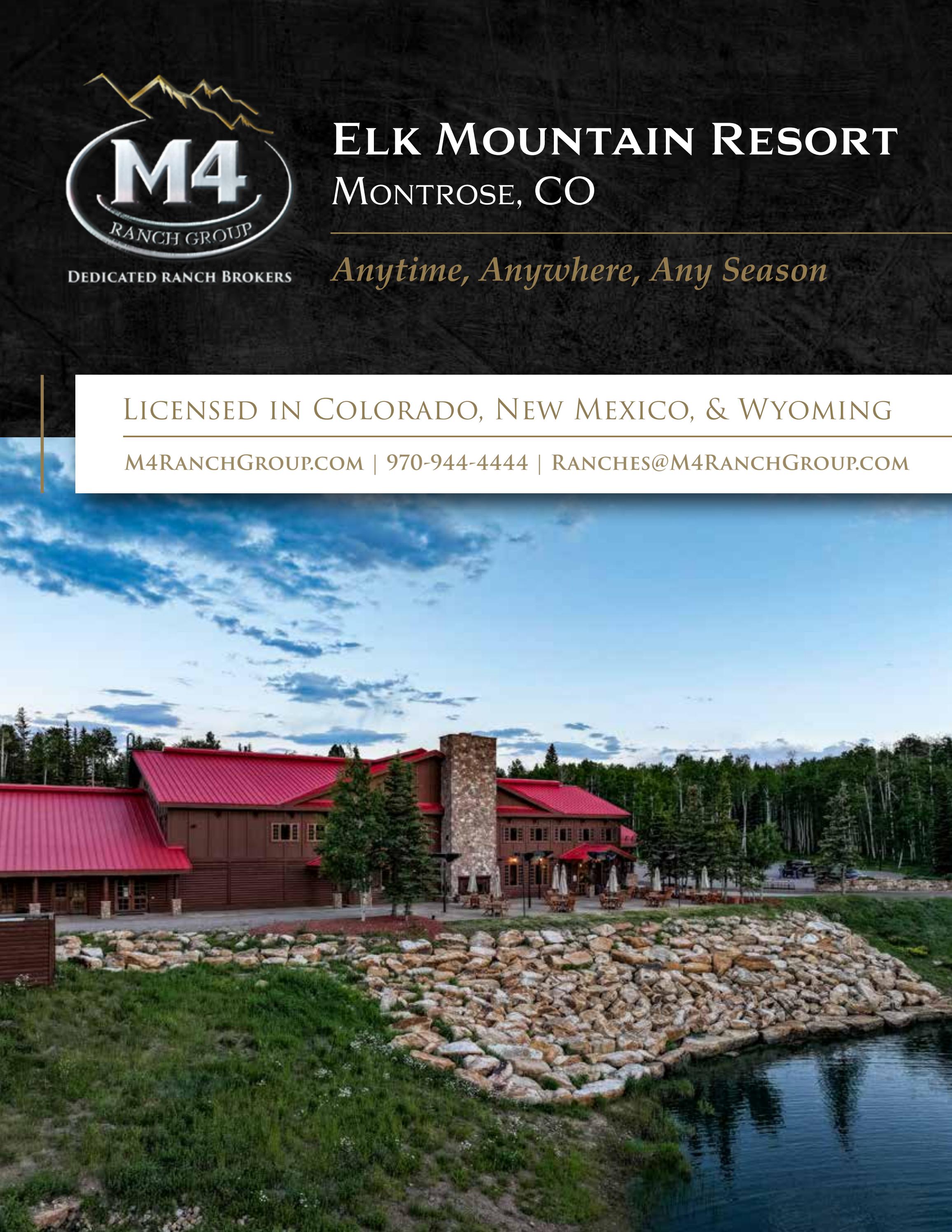 Elk Mountain Resort by M4 Ranch Group - Issuu