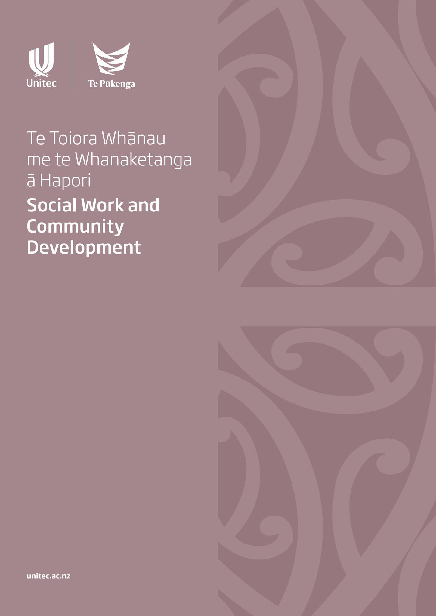 Social Work Brochure 2023-2024 by Unitec - Issuu