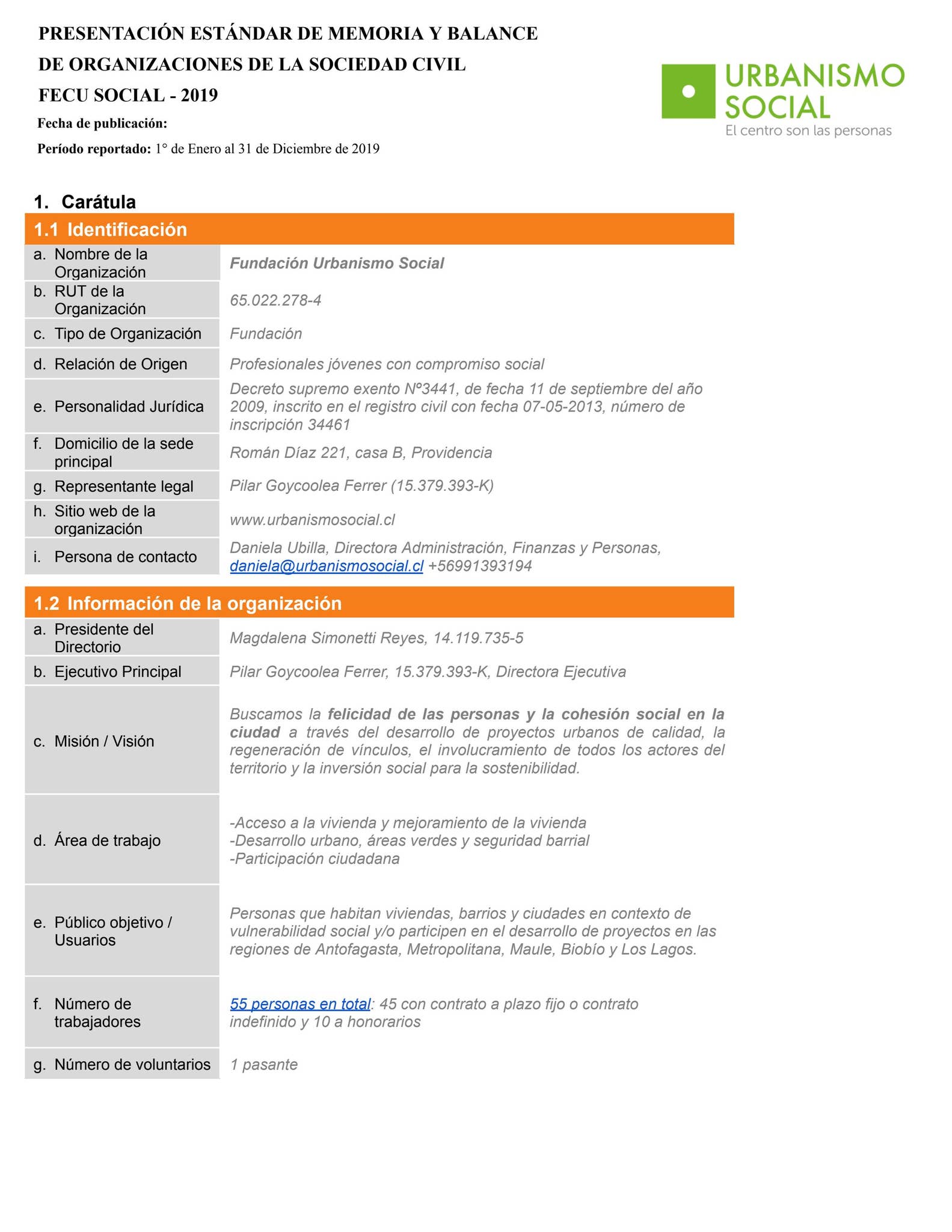 FECU Social 2019 by Fundacion Urbanismo Social - Issuu