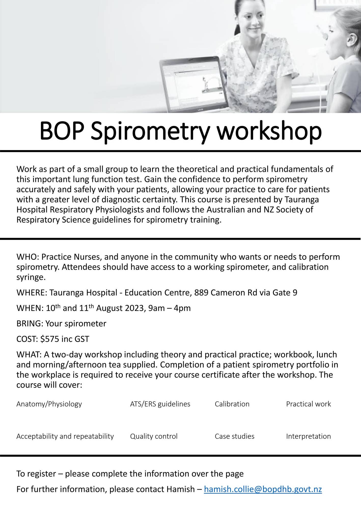 spiro training course flyer 2023 by WBOP PHO - Issuu