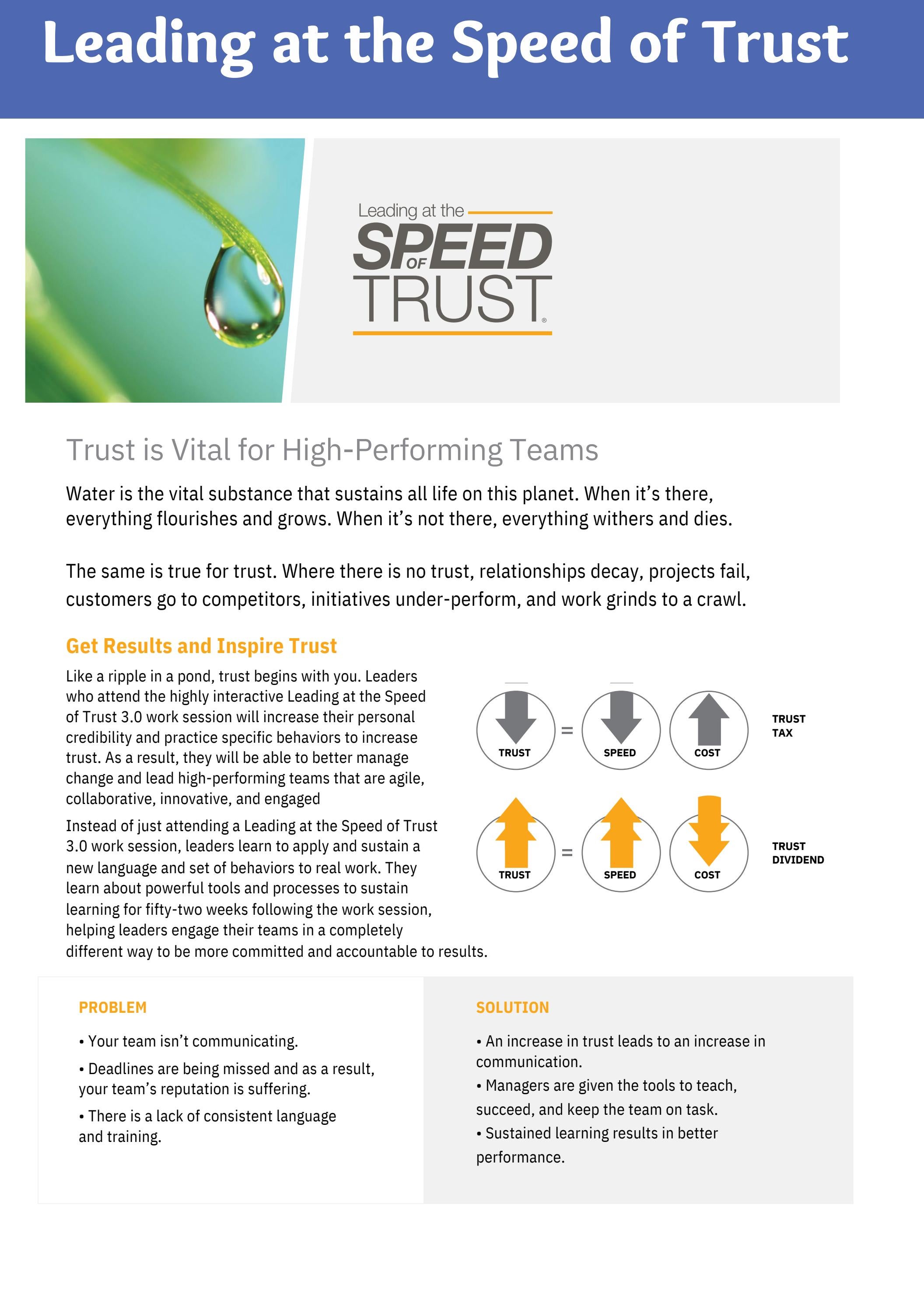 Leading at The Speed of Trust Ultimo Catalogue 2023 by NSWPPA ...