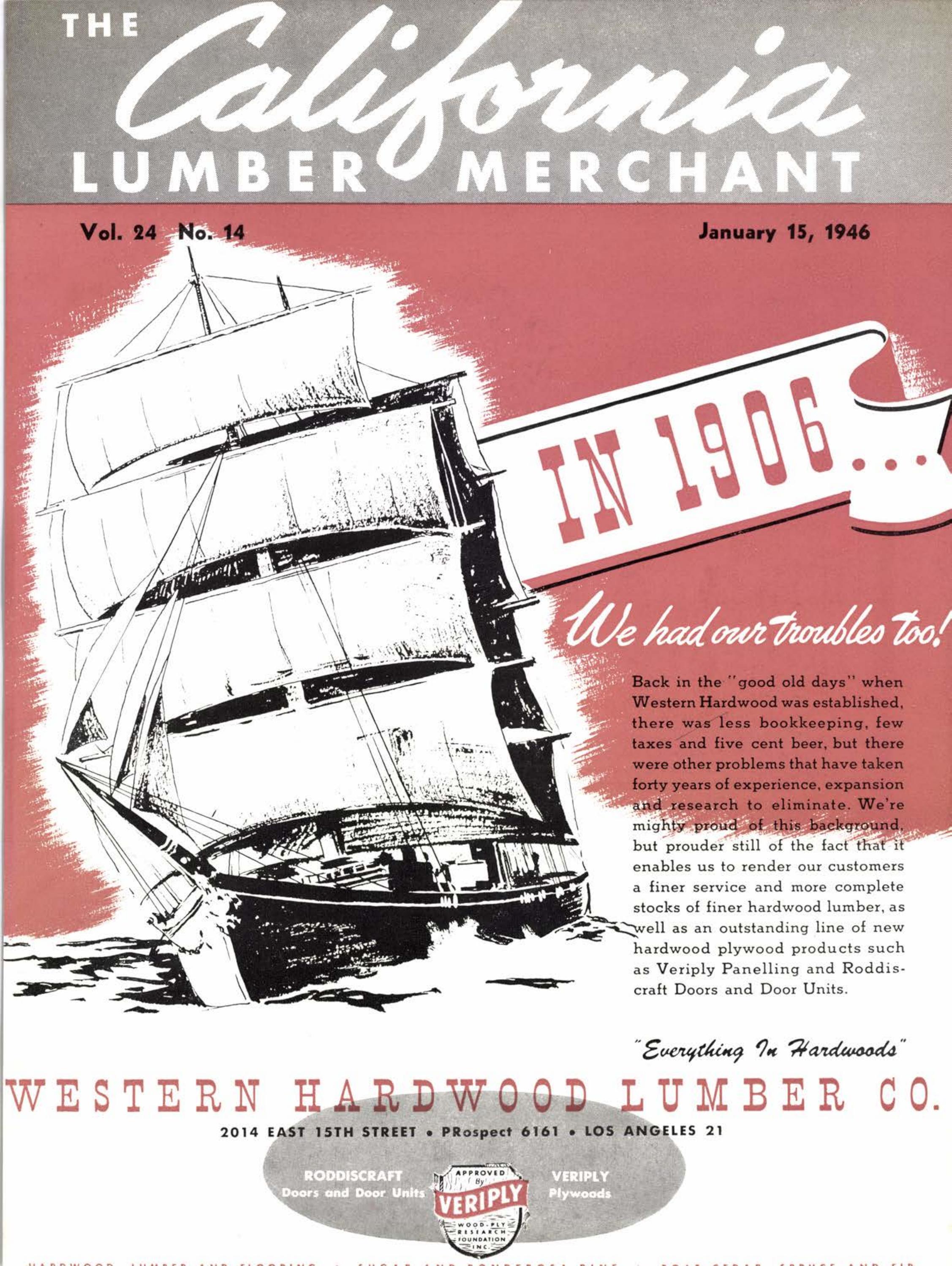 The California Lumber Merchant - January 1946 by 526 Media Group - Issuu