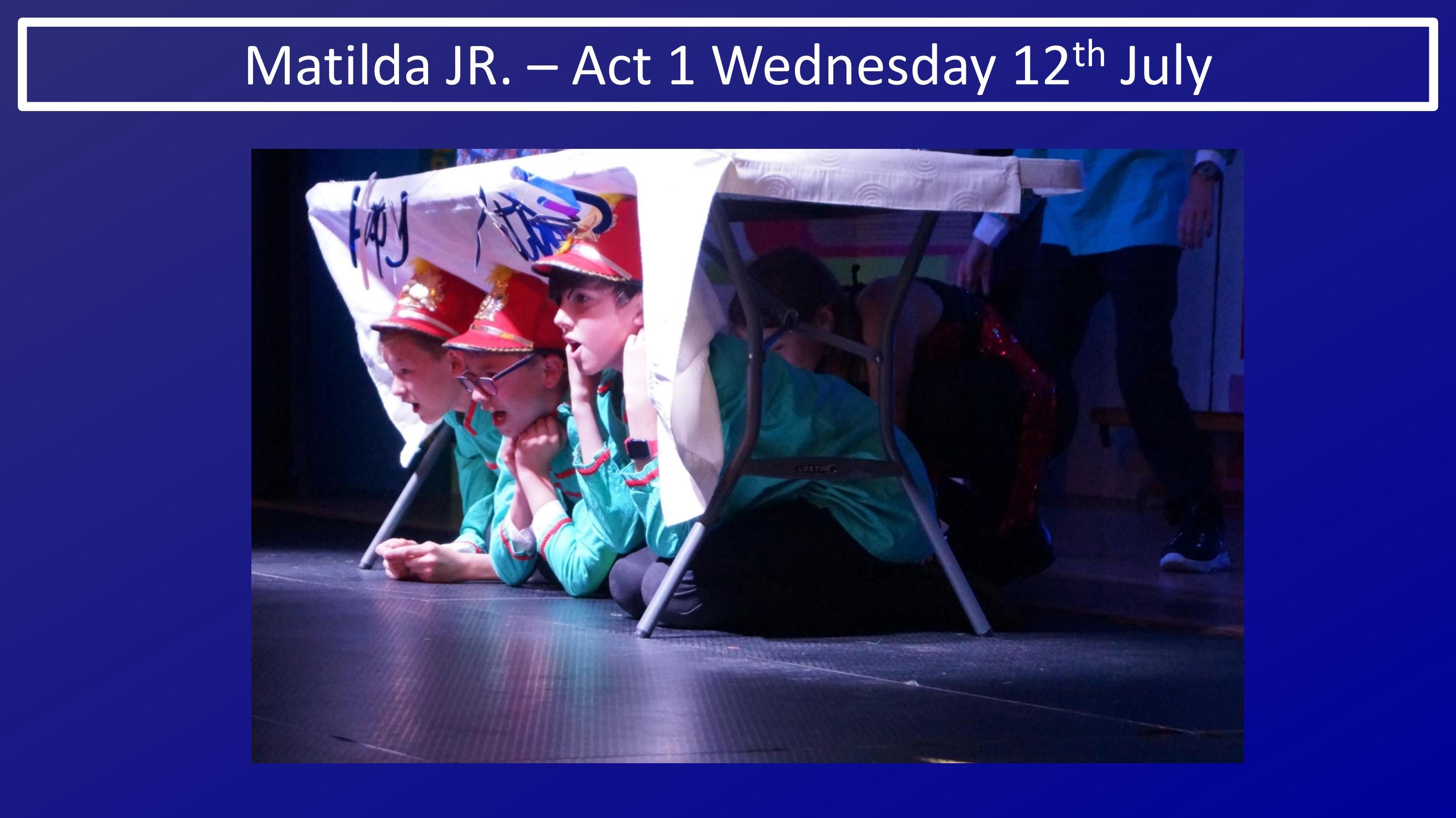 Matilda Act 1 - Wednesday Cast by Schudio - Issuu