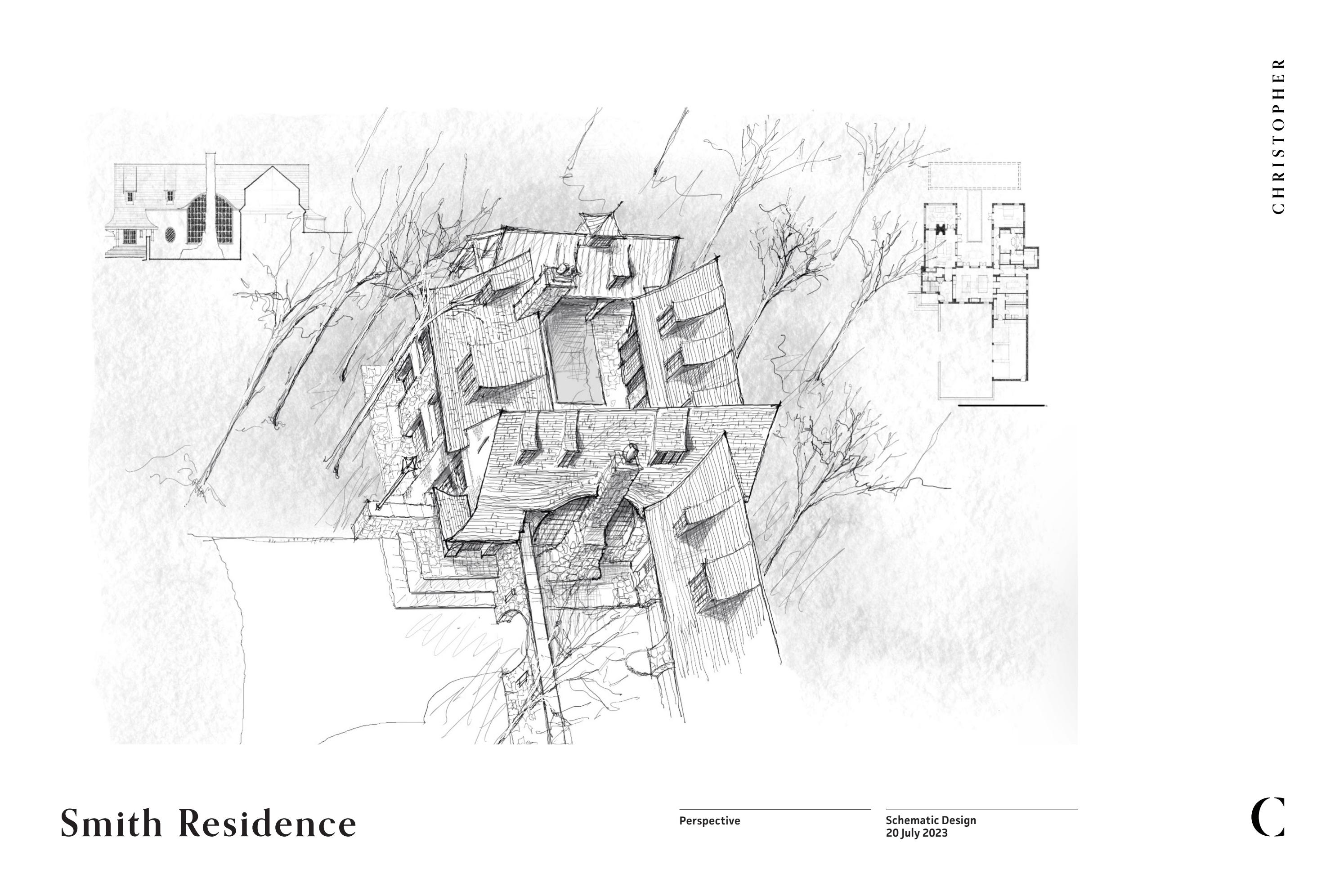 Smith Residence Schematic Presentation by Christopher Architecture ...