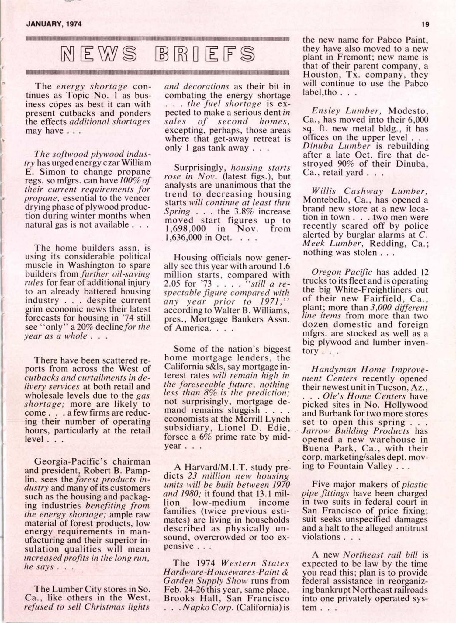 Merchant Magazine - January 1974 by 526 Media Group - Issuu